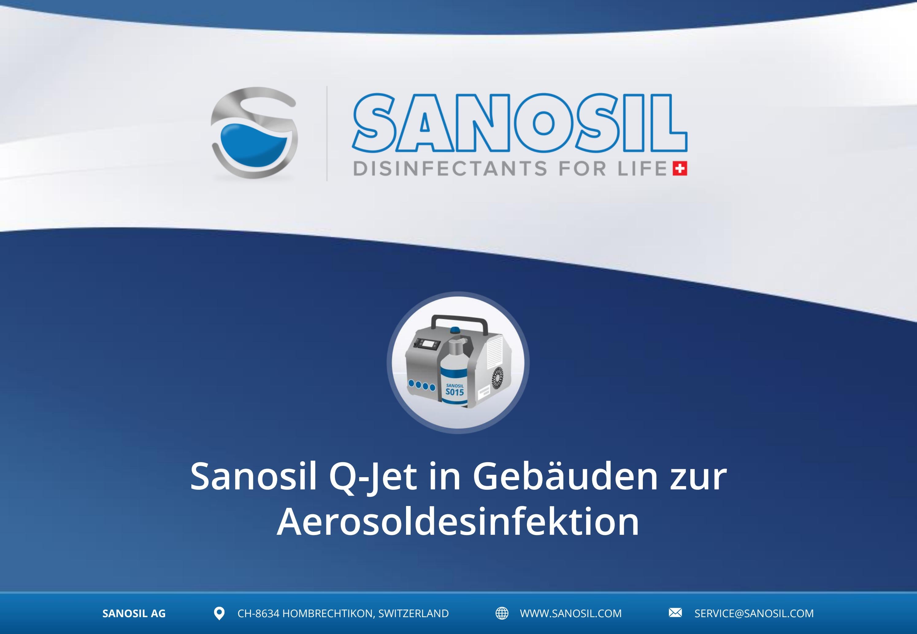 PPT- Aerosol Desinfektion Q-Jet C10 - DE by Sanosil - Issuu