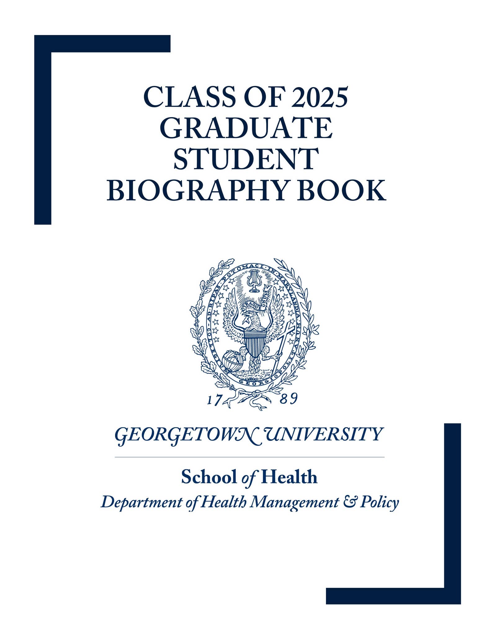 Class of 2025 MHSA Bio Book by GtownHMP - Issuu