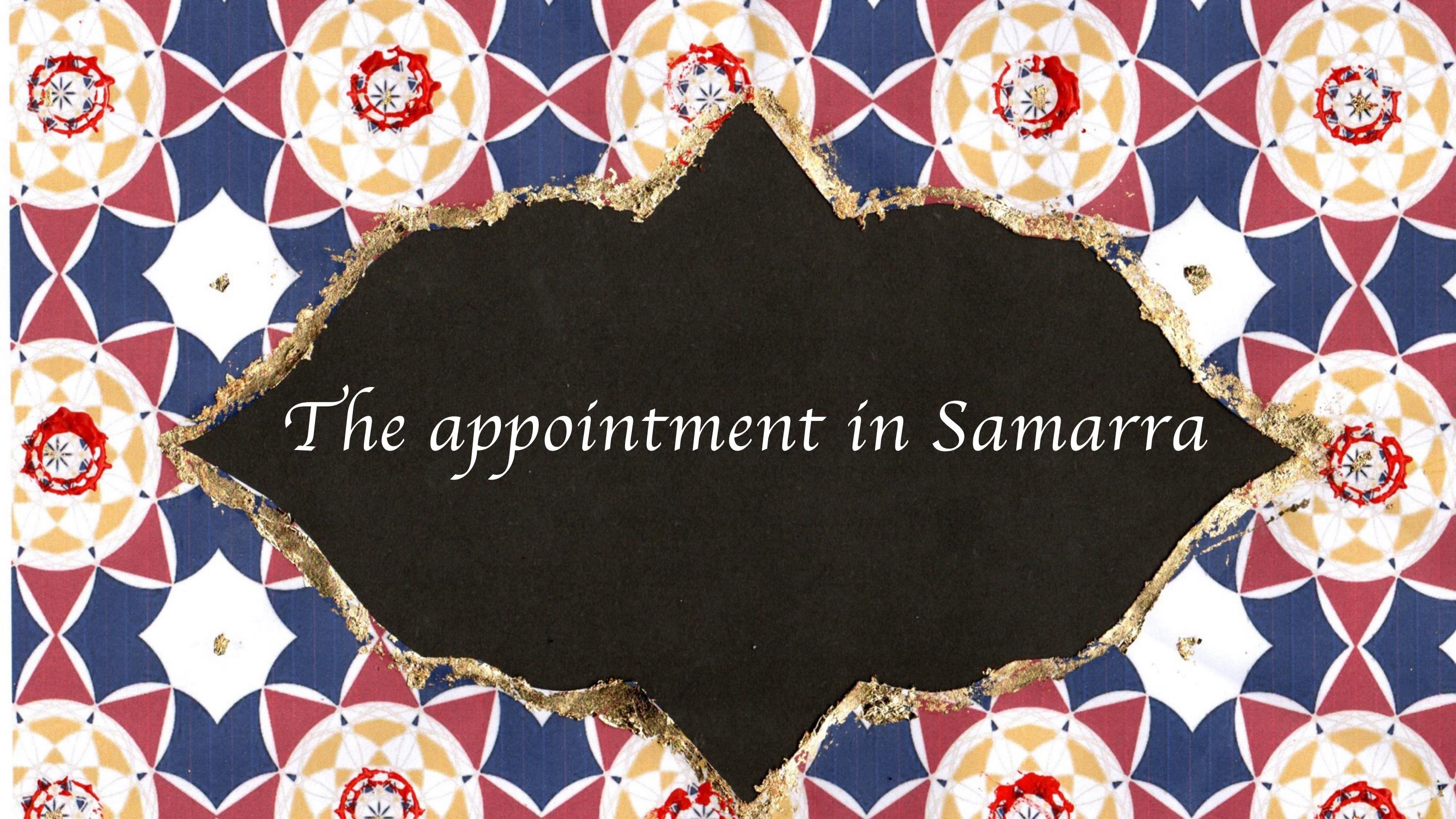 The appointment in Samarra by Joy Abbott - Issuu