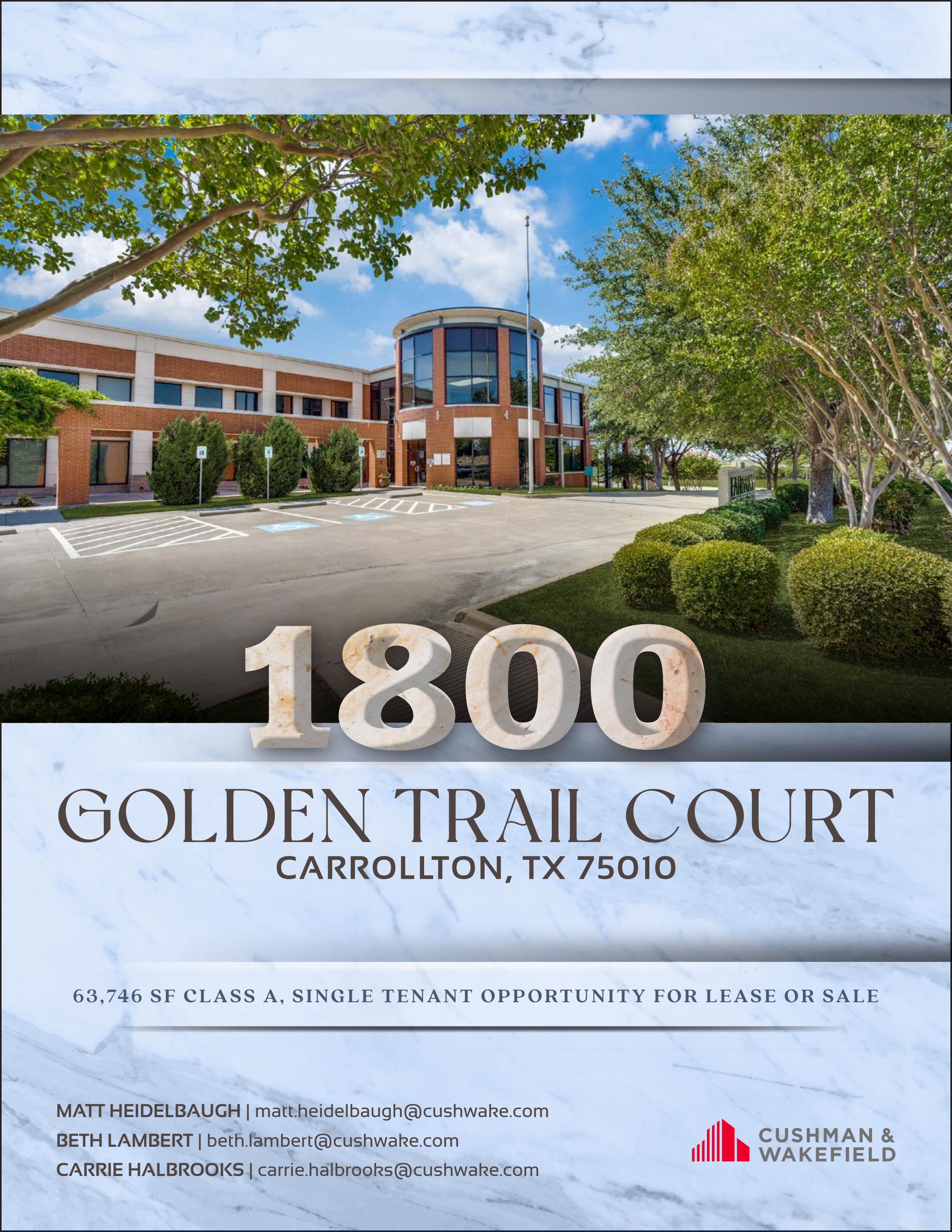 Wolfpack Brochure - 1800 Golden Trail Brochure - 1800 Golden Trail Ct ...