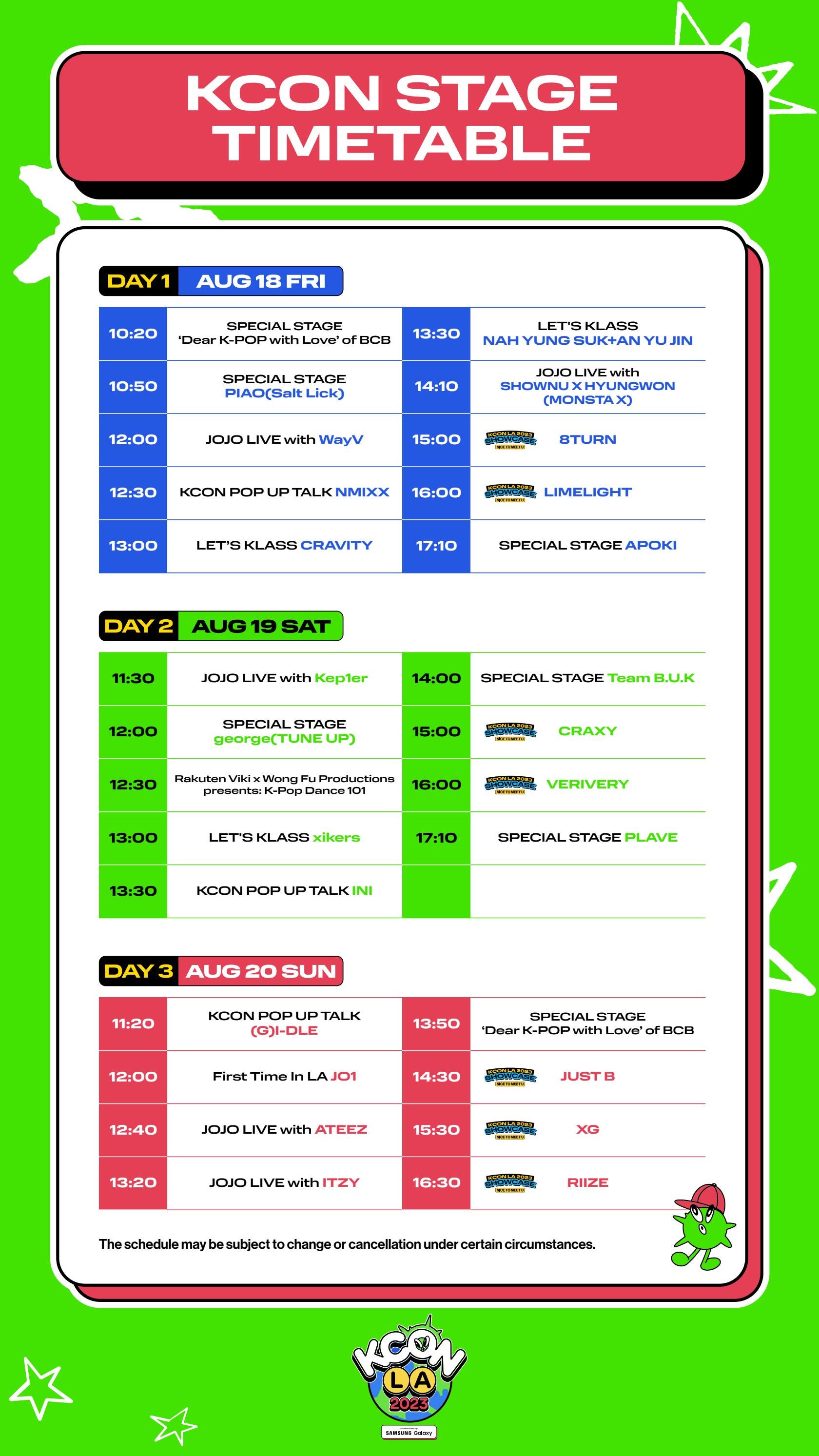 CONVENTION Timetable by letskcon - Issuu