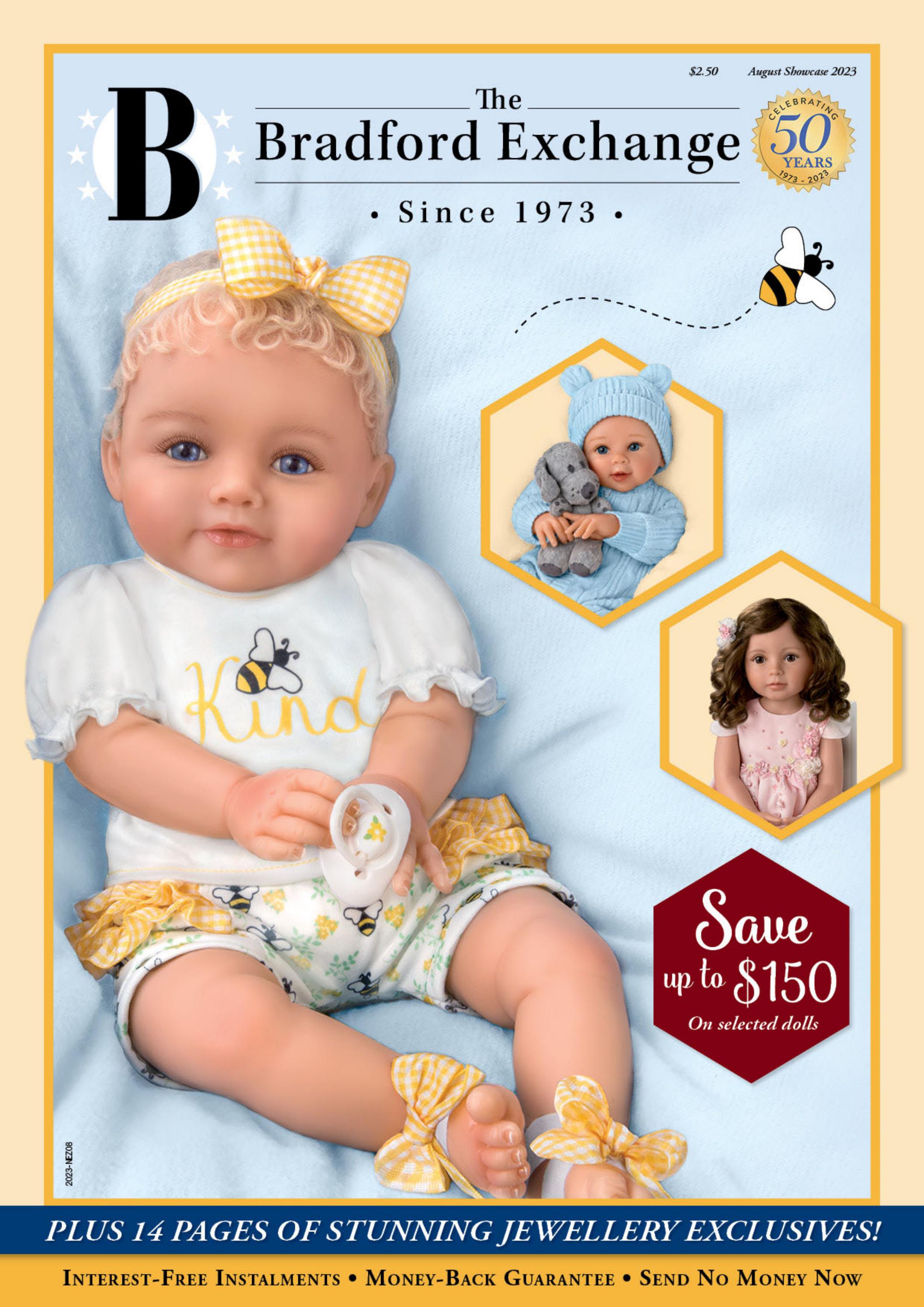 NEZ Dolls Catalogue August 2023 by Bradford Exchange - Issuu