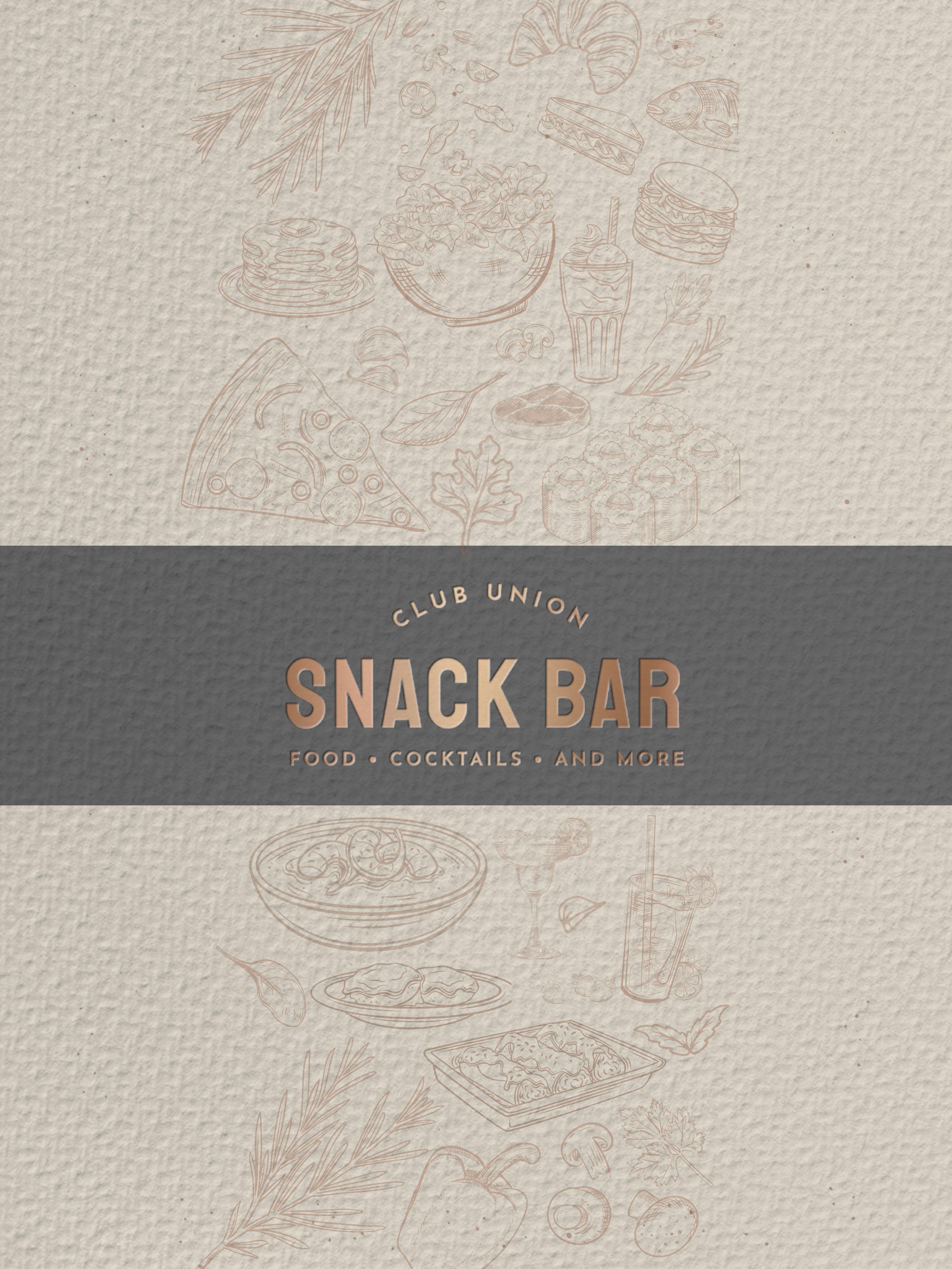 MENU SNACK BAR by Club Unión - Issuu