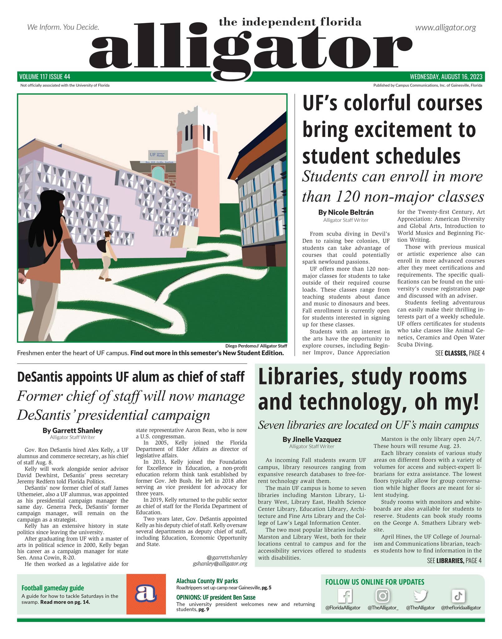 Wednesday, August 16, 2023 by The Independent Florida Alligator - Issuu