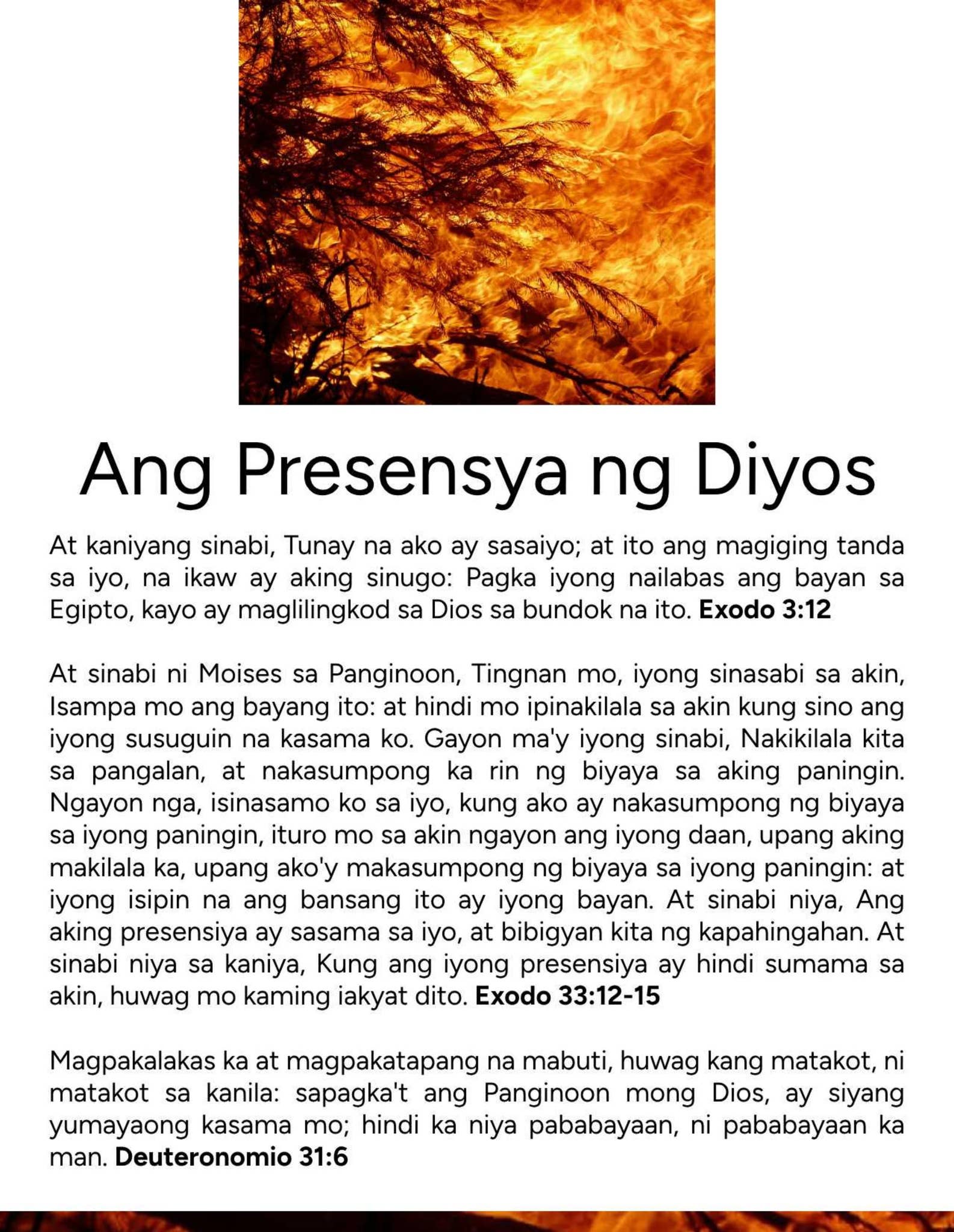 Tagalog - Presence of God Tract by Filipino Tracts and Literature ...