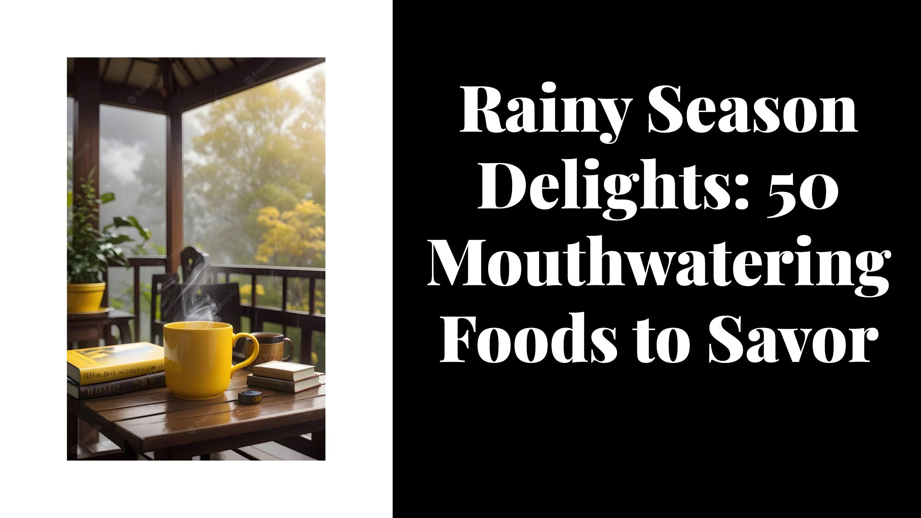50 Delicious Foods to Eat in Rainy Season by Freelancer for SEO - Issuu