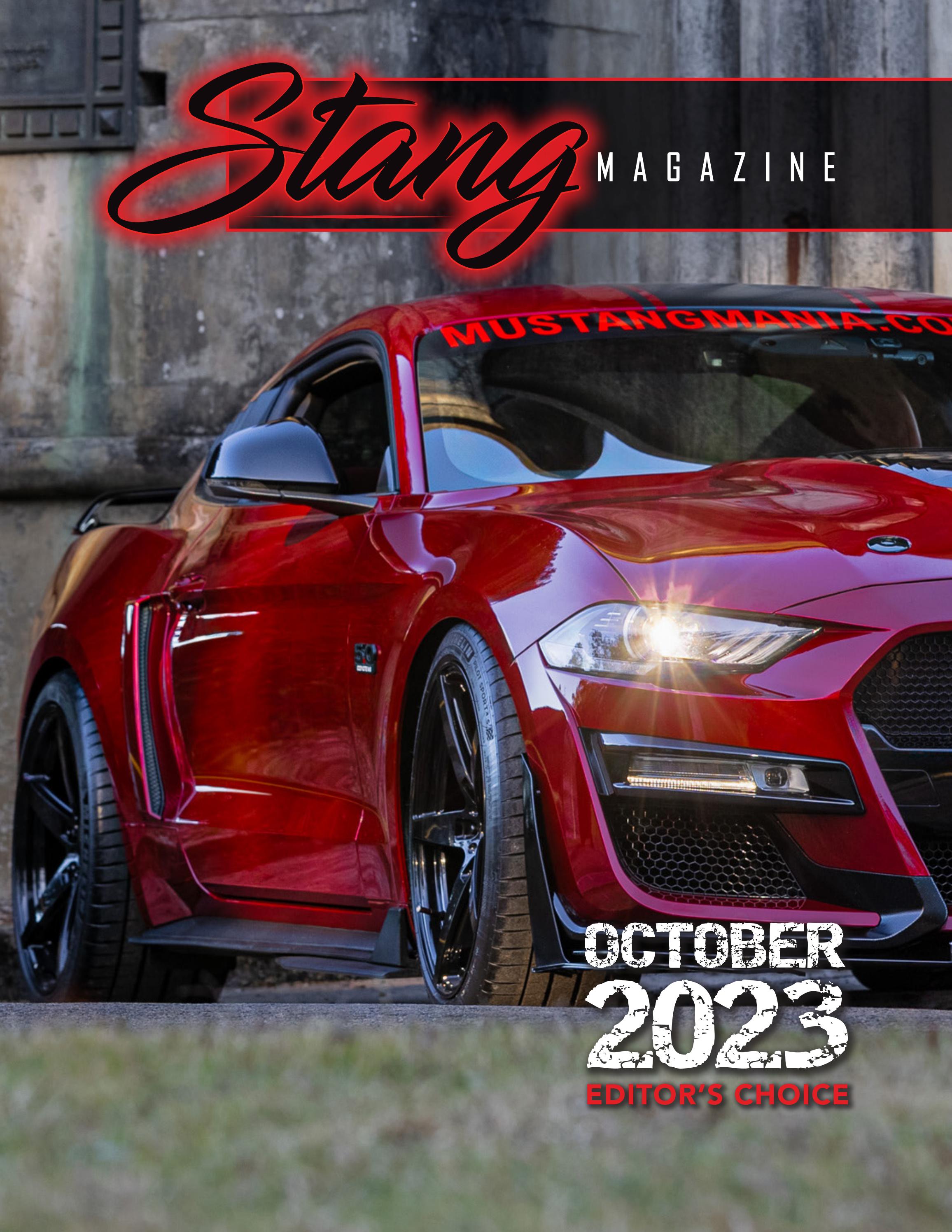 STANG Magazine October 2023: Editor's Choice by STANG Magazine - Issuu