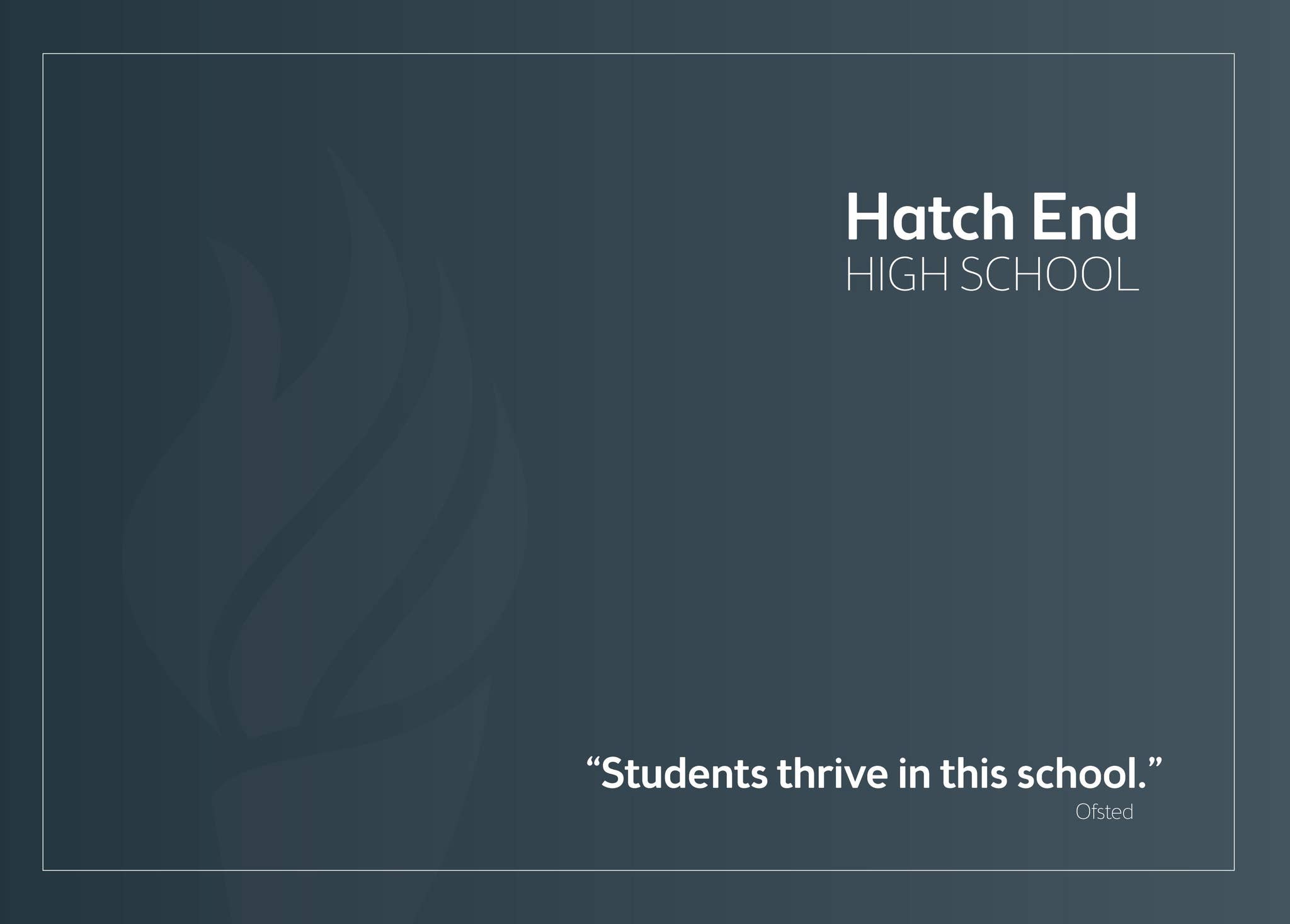 Hatch End High School - Prospectus 2023 by Cleverbox UK Ltd - Issuu