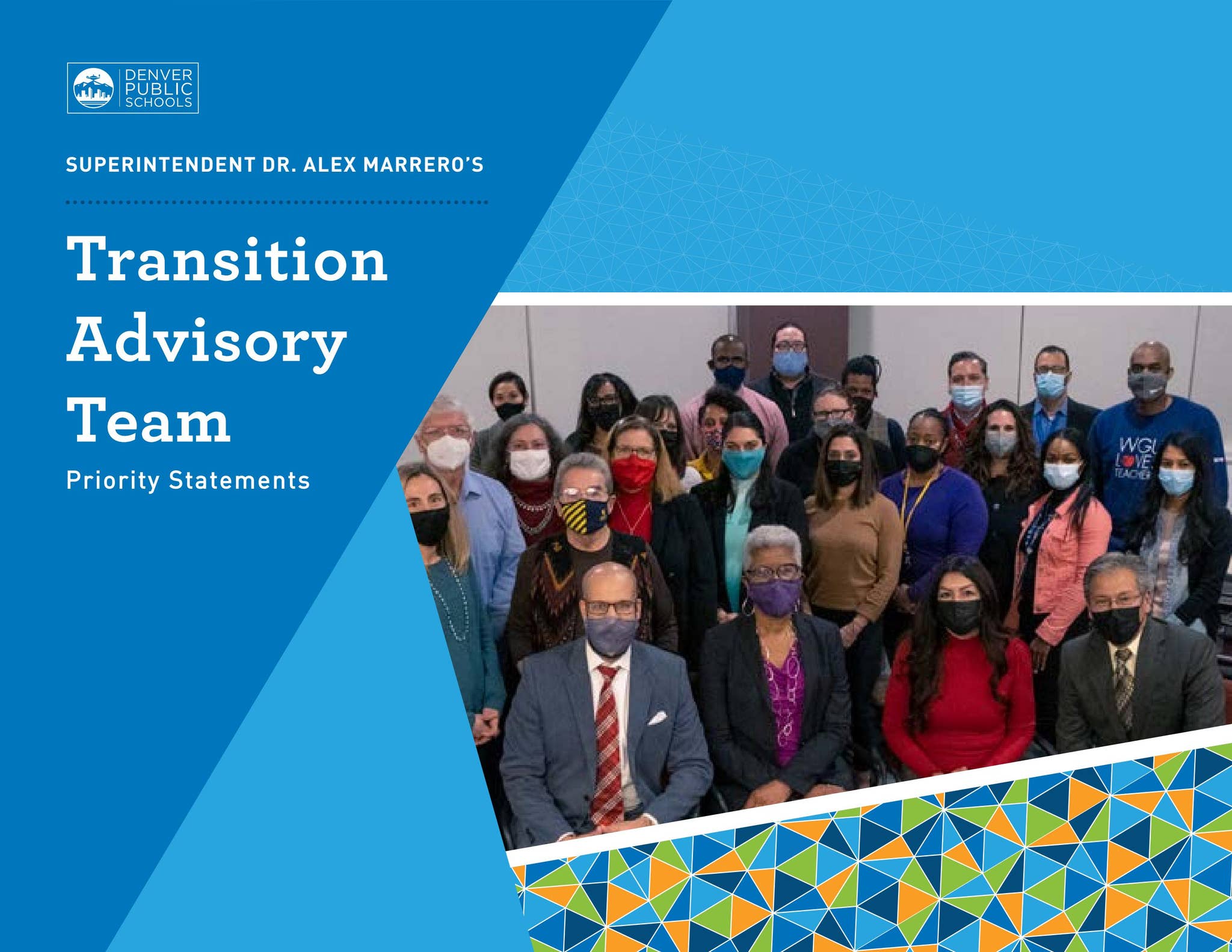 Transition Advisory Team - Priority Statements by Denver Public Schools ...