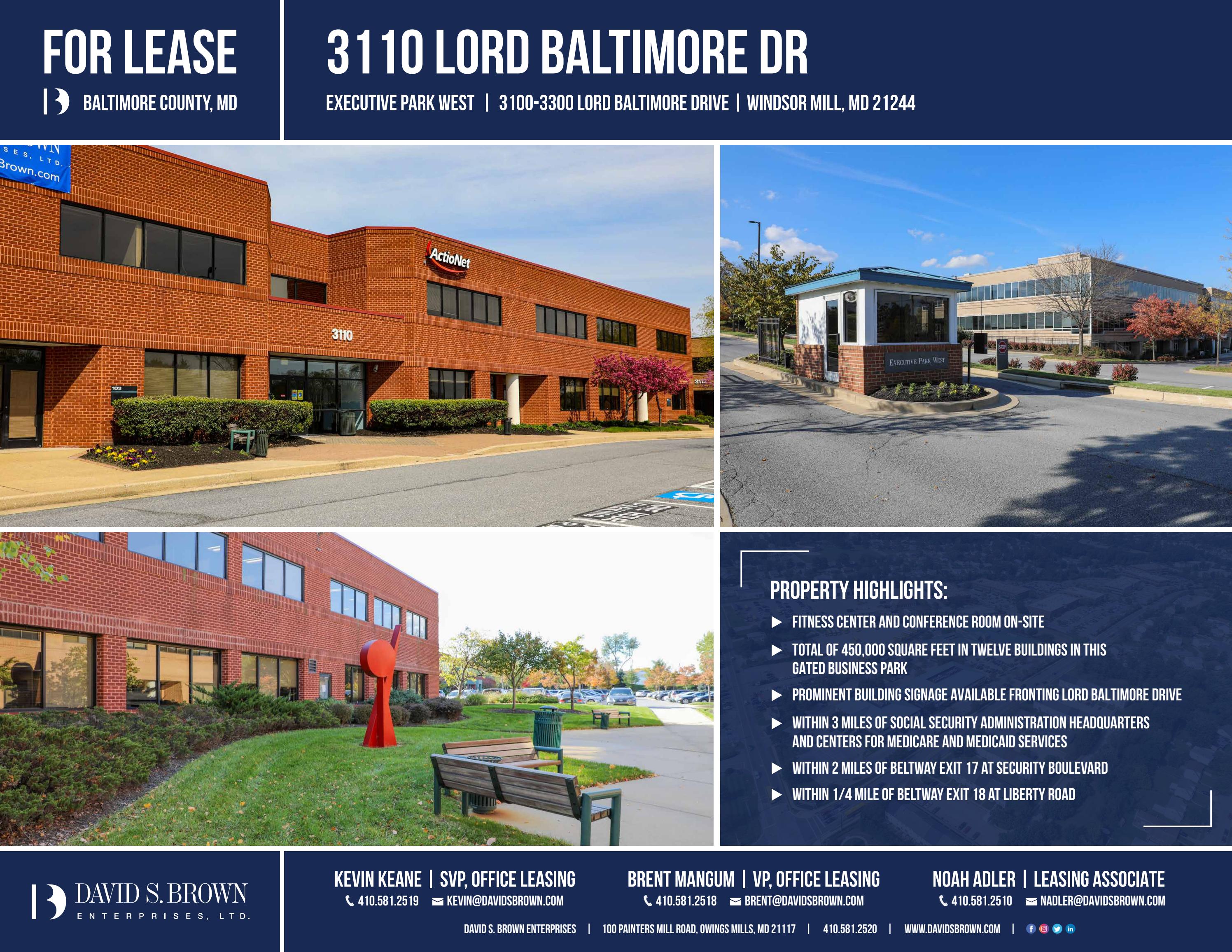 3110 Lord Baltimore Drive by David S. Brown Enterprises - Issuu