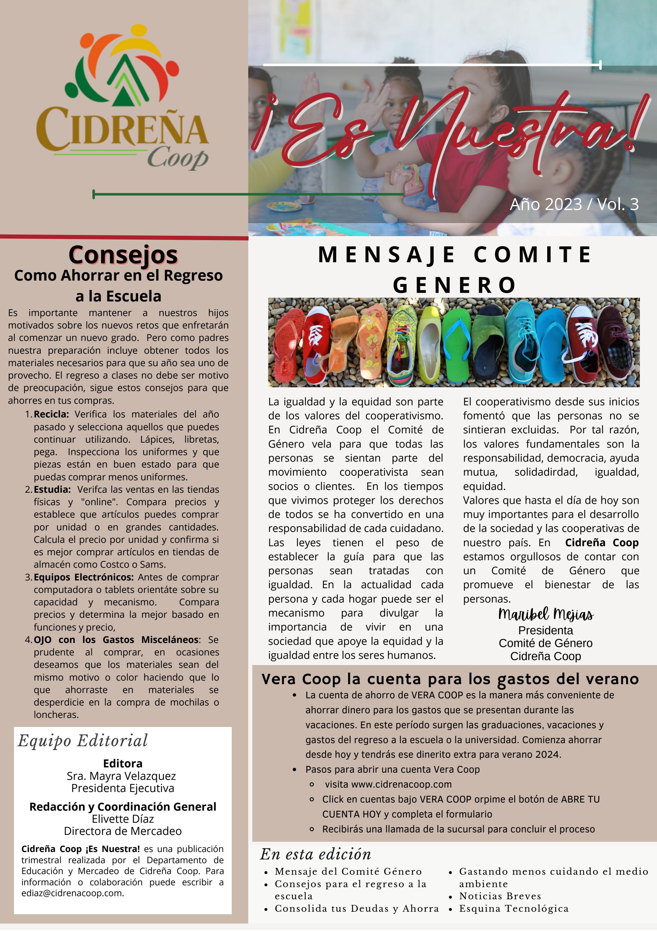 Es Nuestra Vol. 3 Cidreña Coop by Cidreña Coop - Issuu