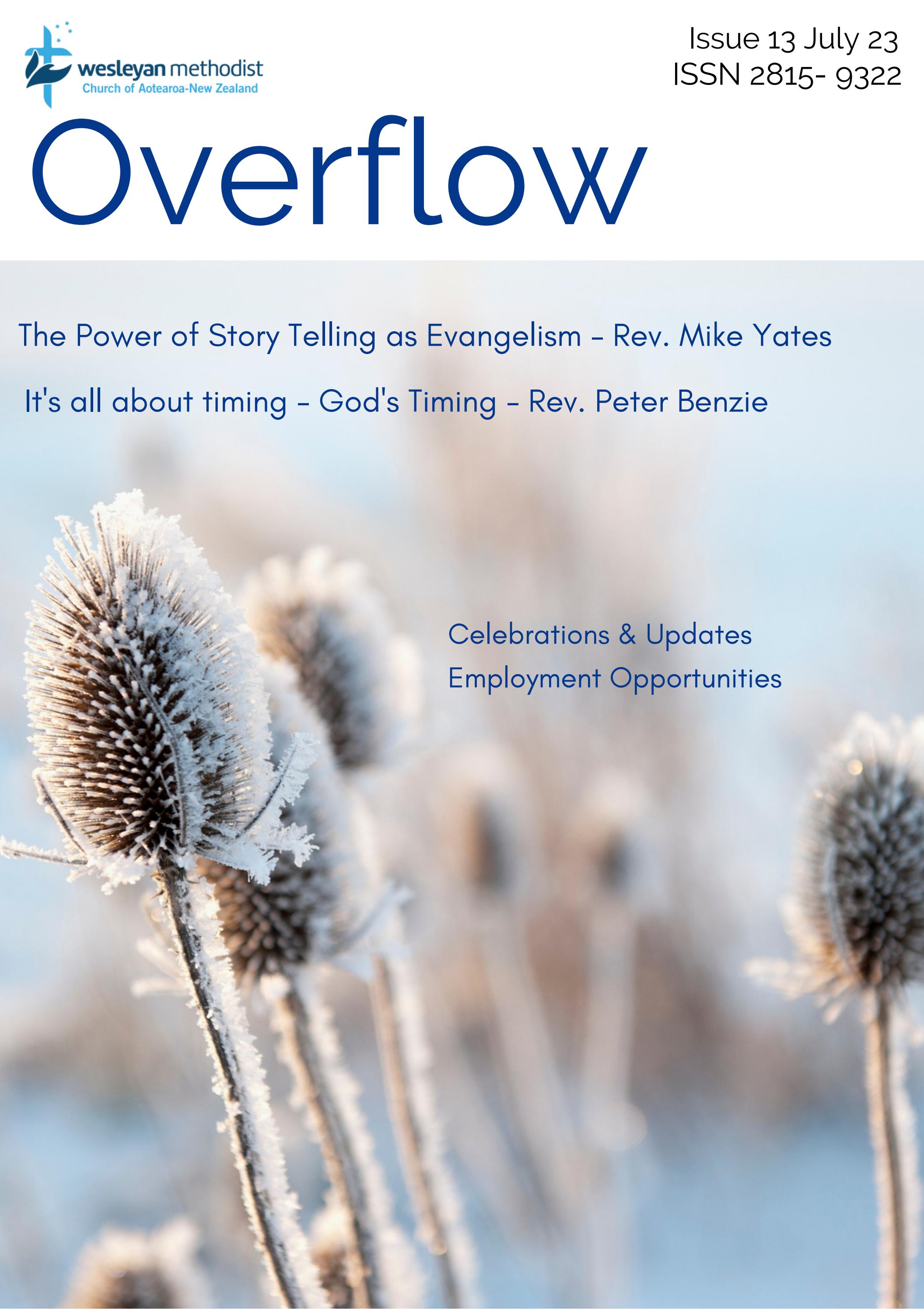 Overflow - Issue 13 by WMCANZ - Issuu