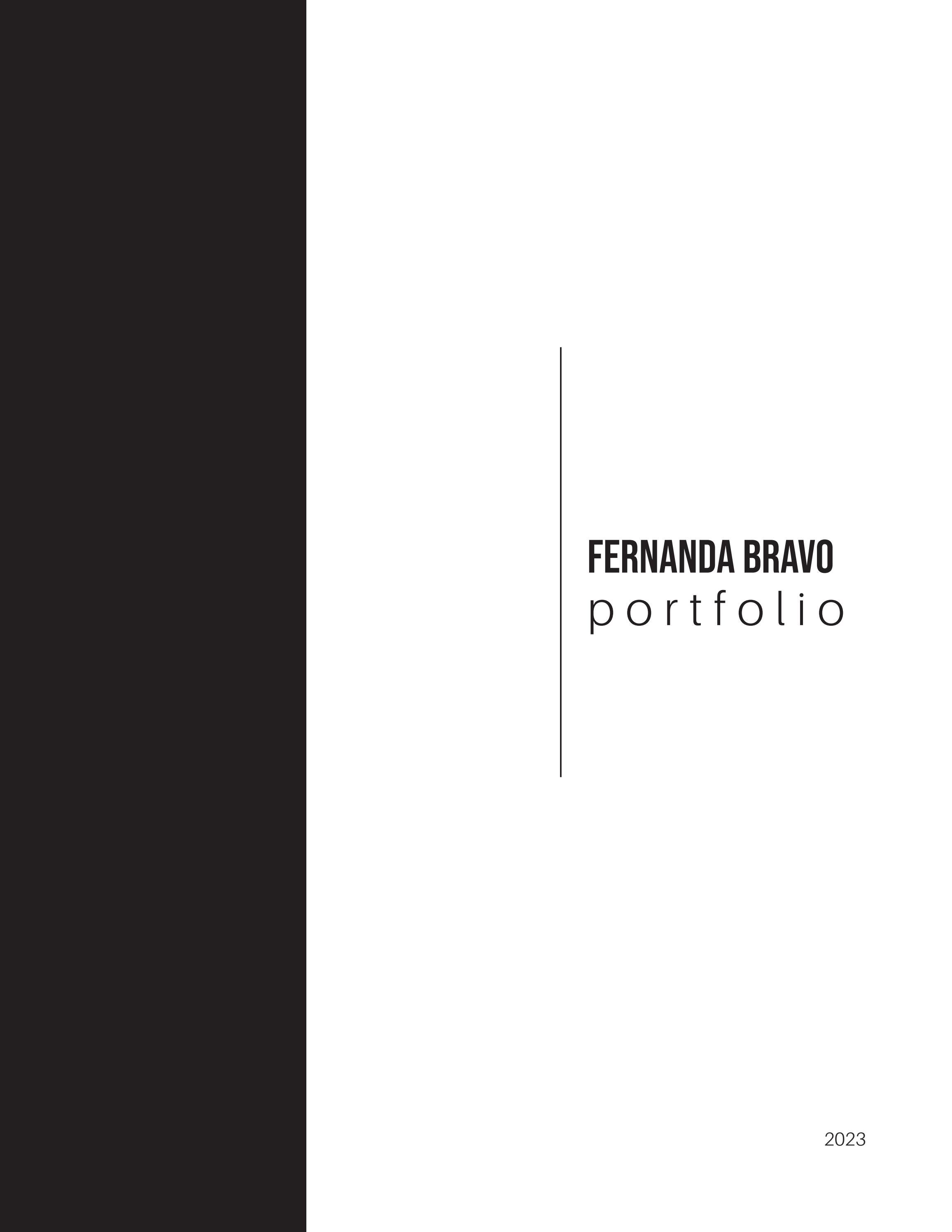 Portfolio Fernanda Bravo by maferbravobejar - Issuu