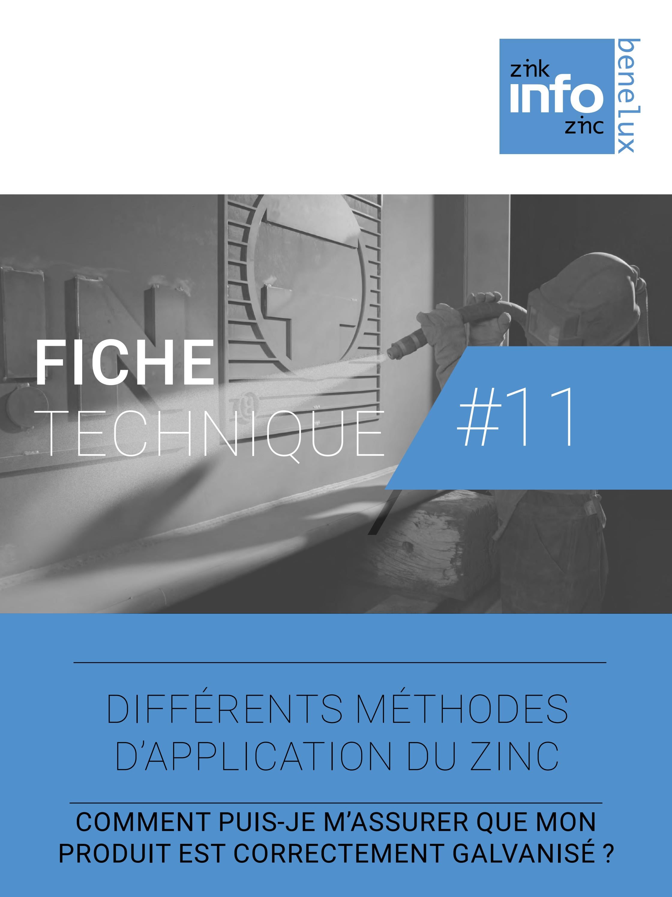 Fiche Technique 11 - Différents méthodes d'application du zinc by ZEKER ...