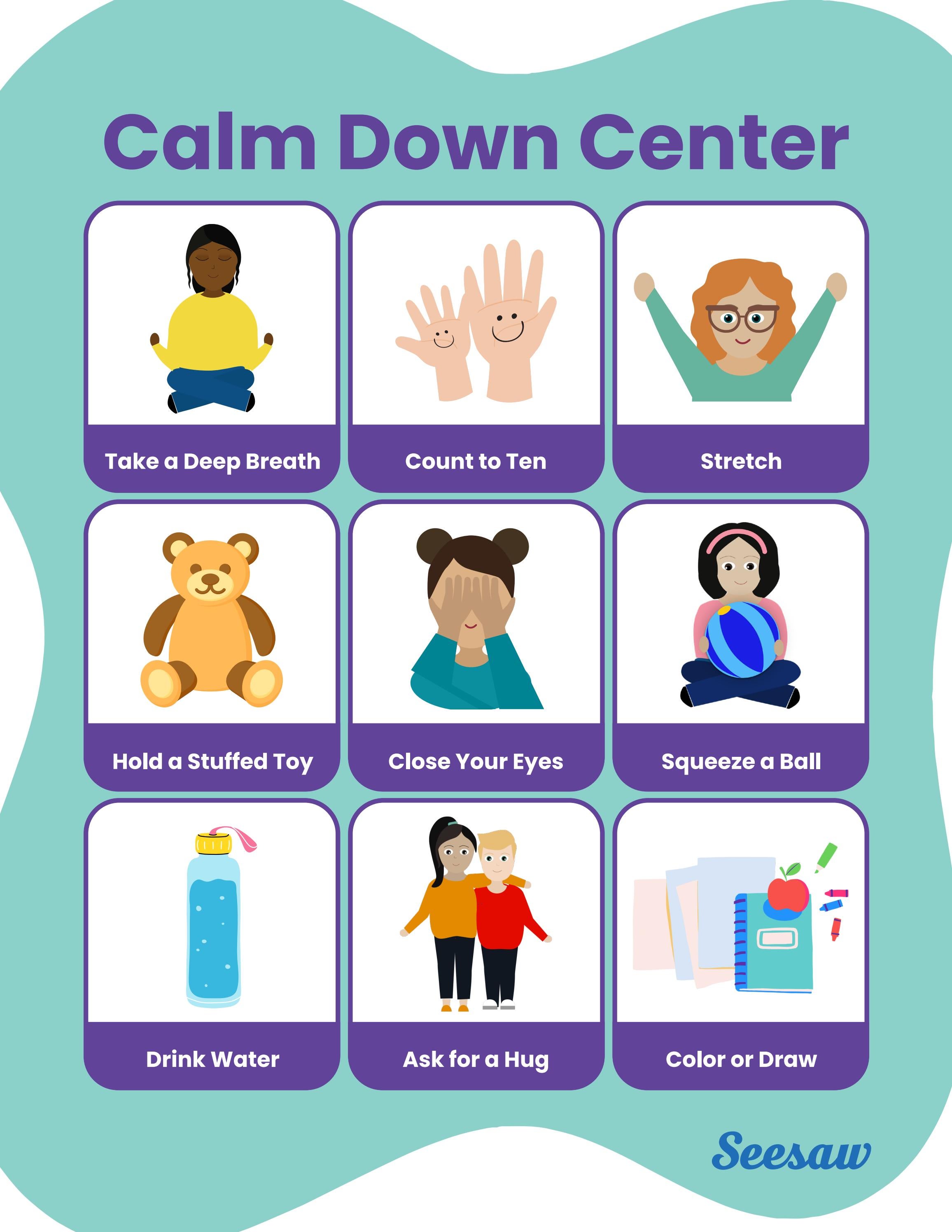 Calm Down Center By Seesawlearning Issuu