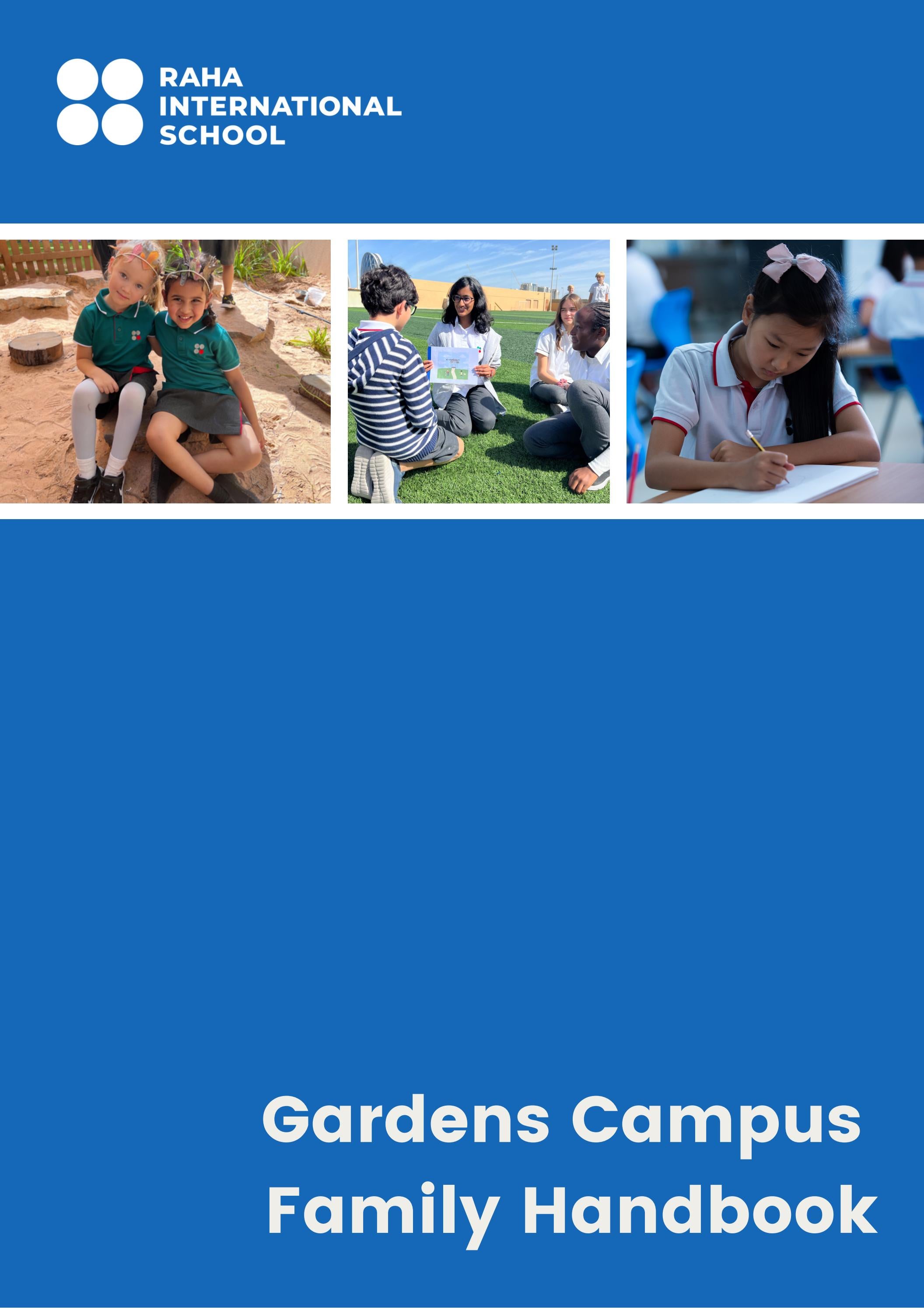 Gardens Campus Family Handbook 2023-2024 by Raha International School - Issuu