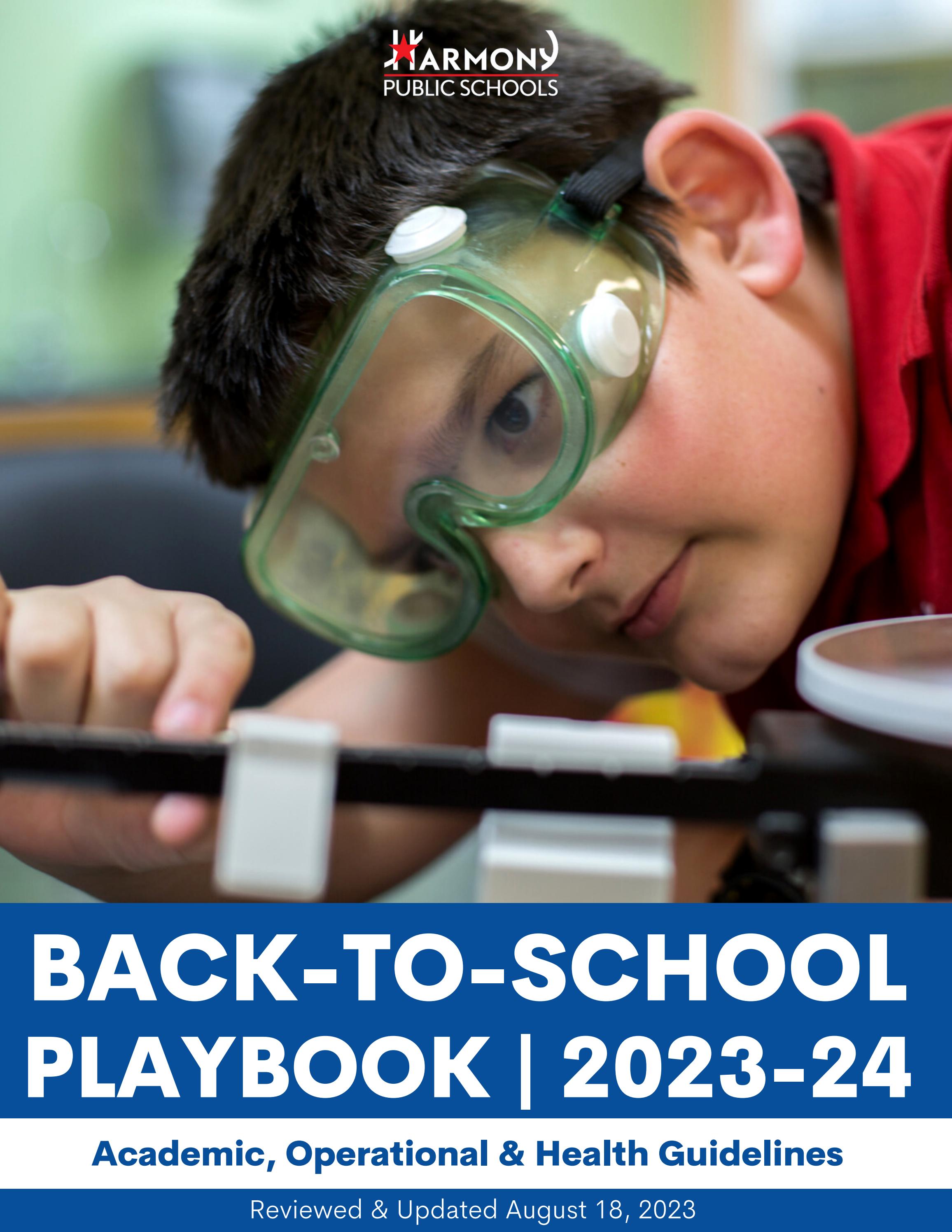 Harmony Public Schools Back to School Playbook 2023-24 by Harmony ...