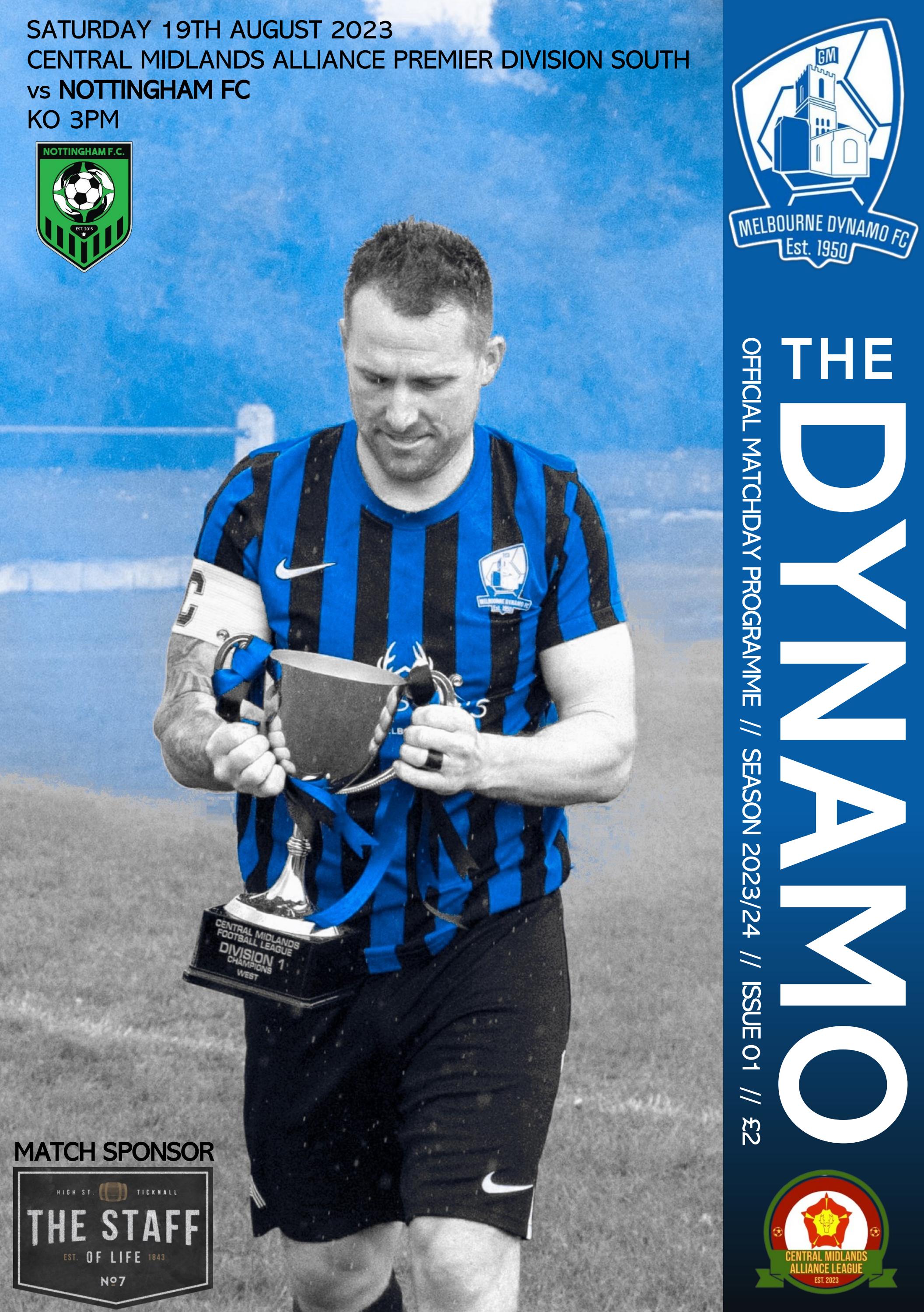 Issue 01: Nottingham FC (19th August 2023) by Melbourne Dynamo FC - Issuu