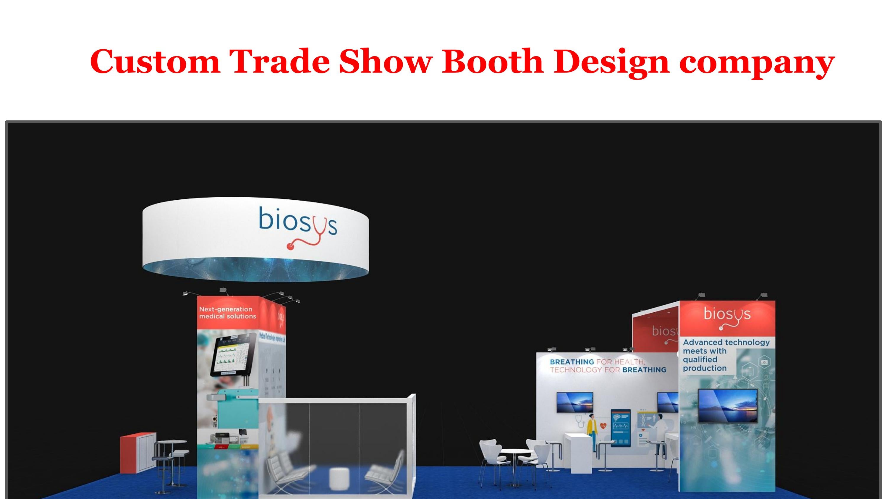 Custom Trade Show Booth Design company by Trade Show Booth Rentals in ...