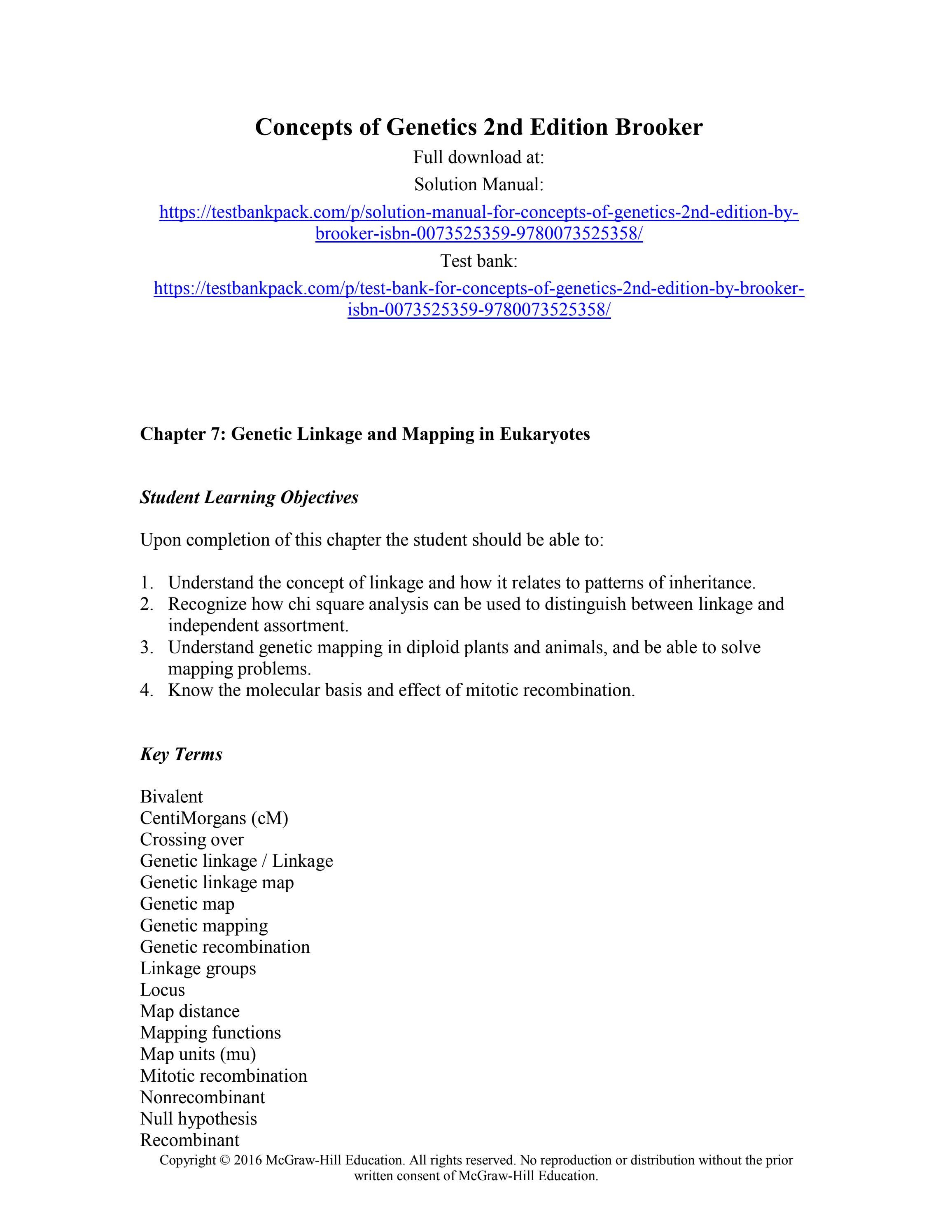 Genetic Linkage Problem