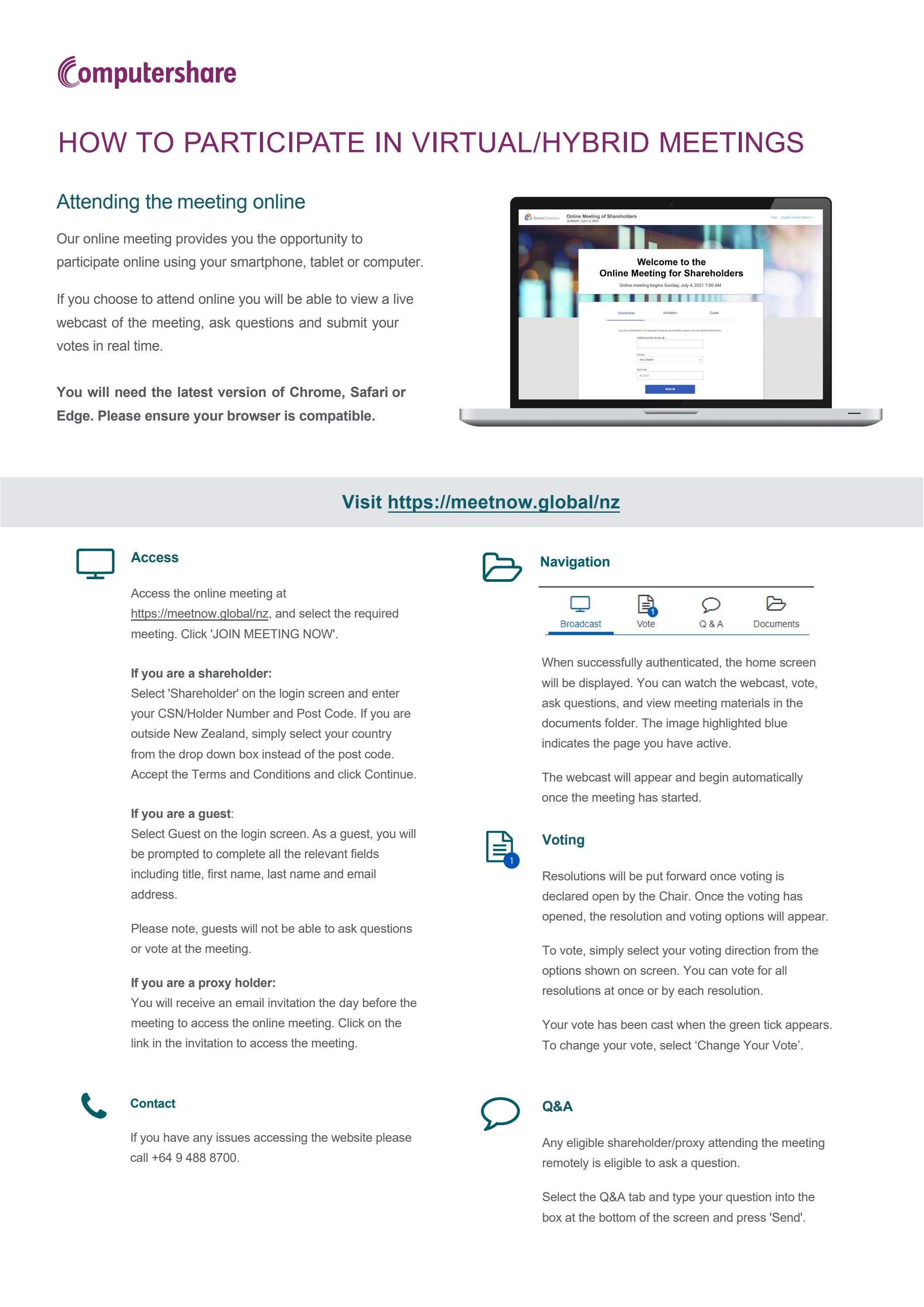 Mercury 2023 Virtual Meeting Guide by Mercury - Issuu