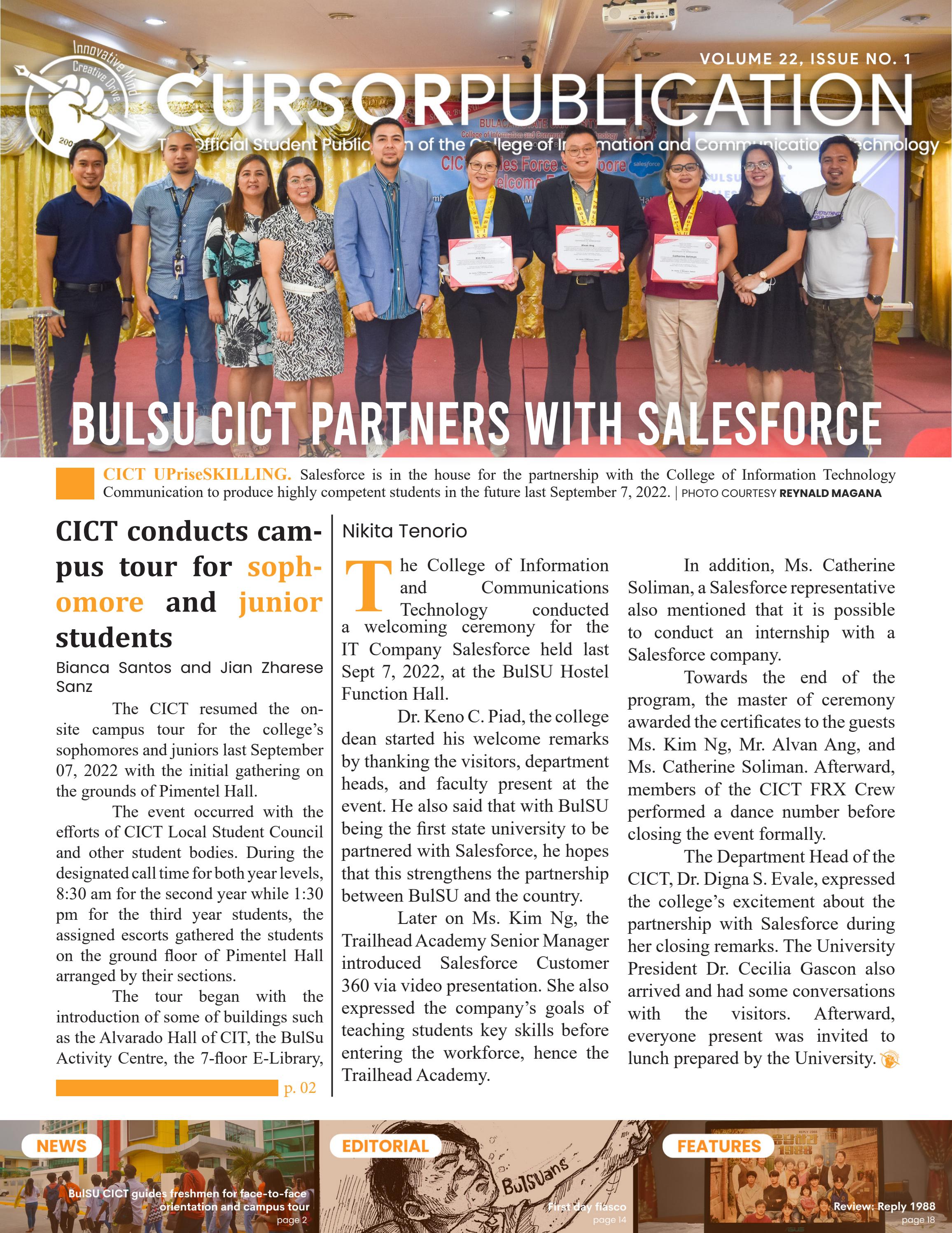 CURSOR Publication Vol. XXII, Issue no. 1 by CURSOR Publication - Issuu