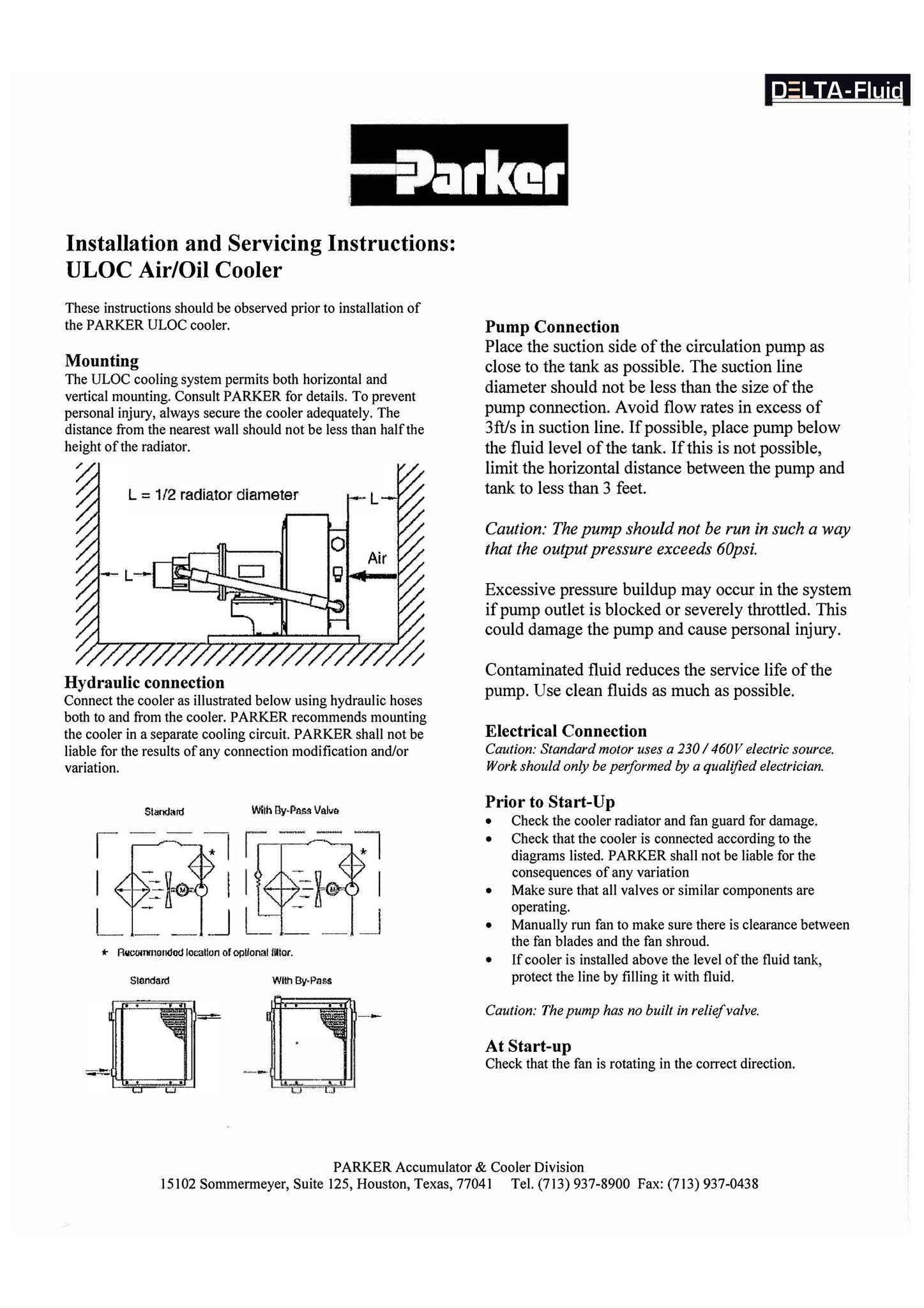Installation-and-Servicing-Instructions ULOC Air / Oil Cooler by ...