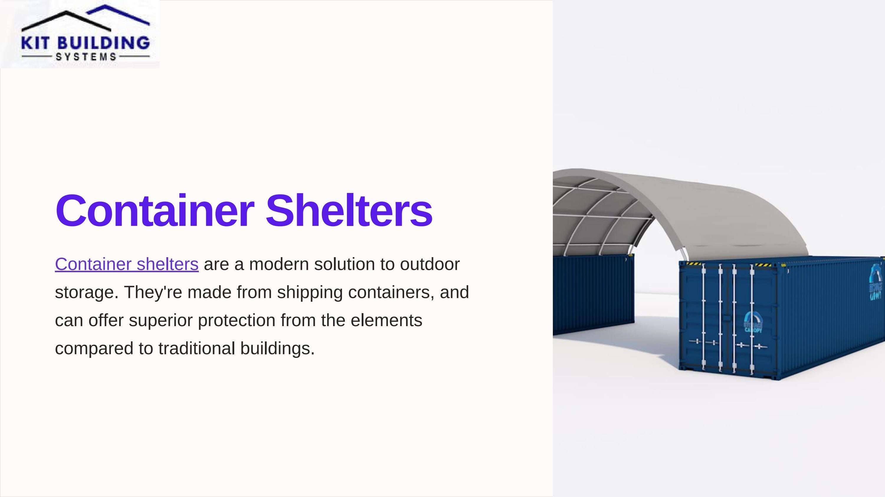 Container Shelters: Transforming Unused Space into Habitable Areas by ...