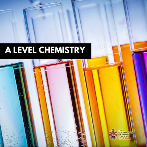 A Level Chemistry by The Portsmouth Grammar School - Issuu