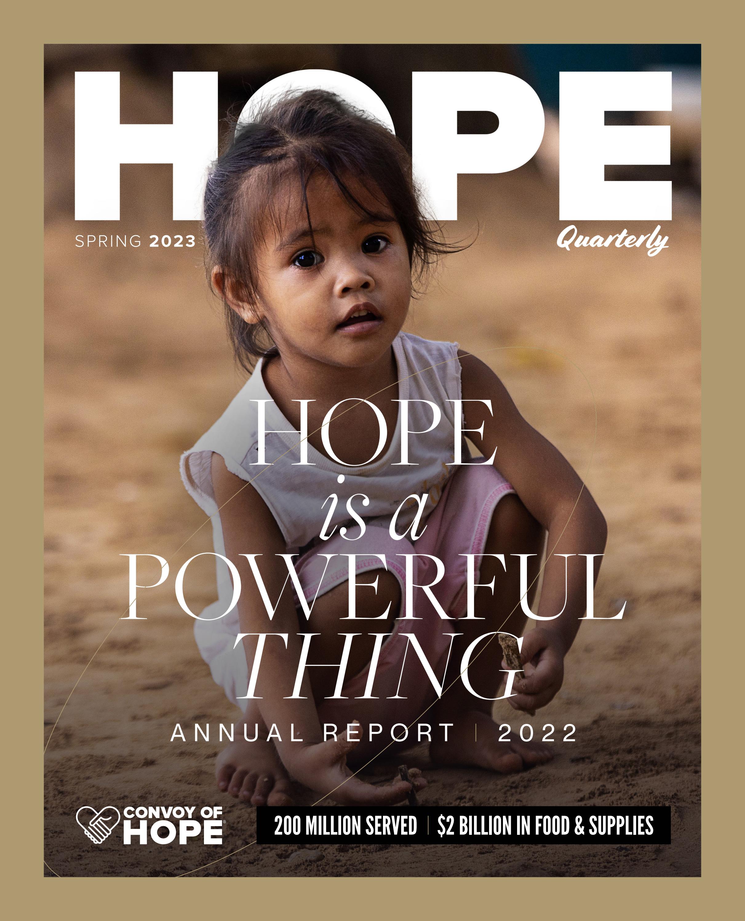 Hope Quarterly | Issue 29 - Annual Report by Convoy of Hope - Issuu