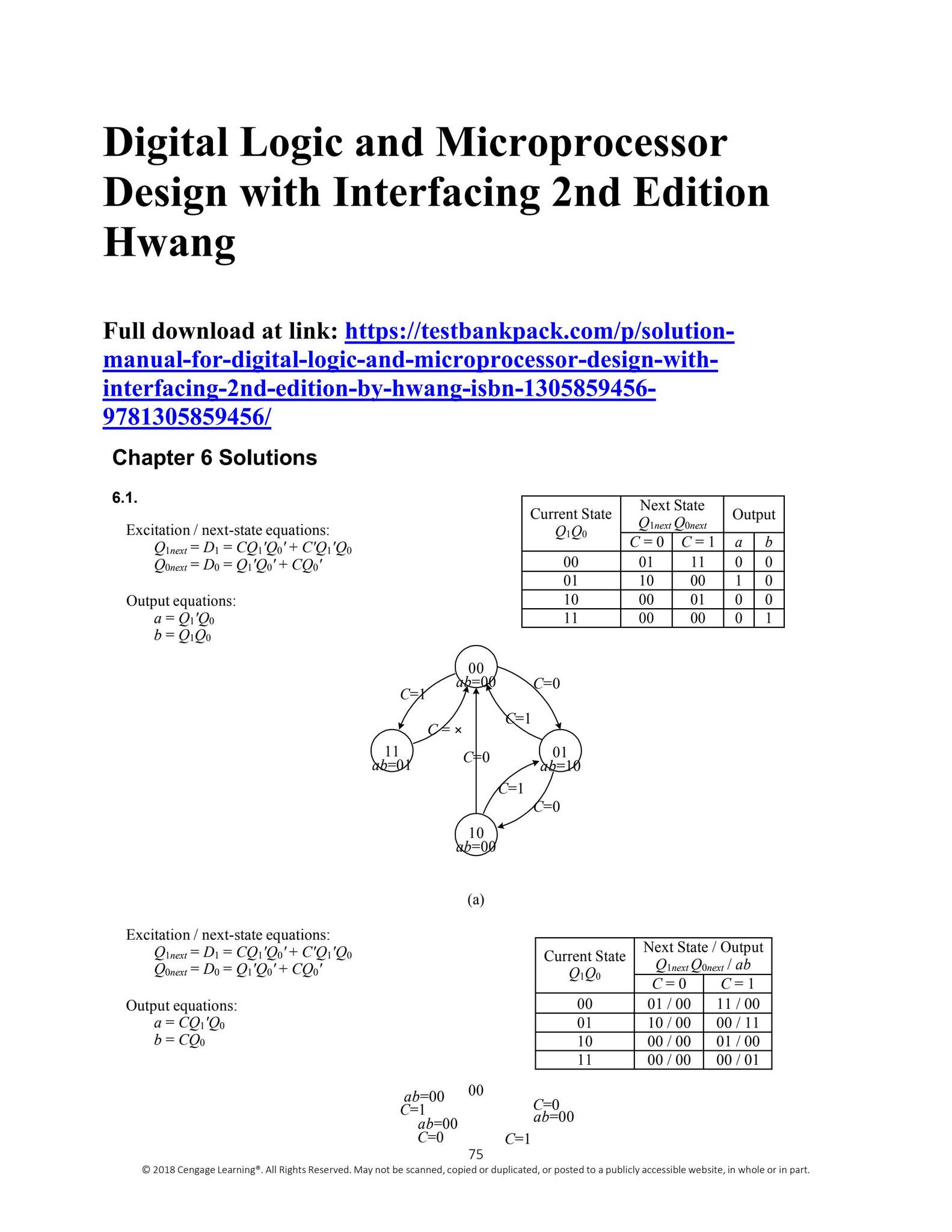 Digital logic and microprocessor design with interfacing 2nd edition ...