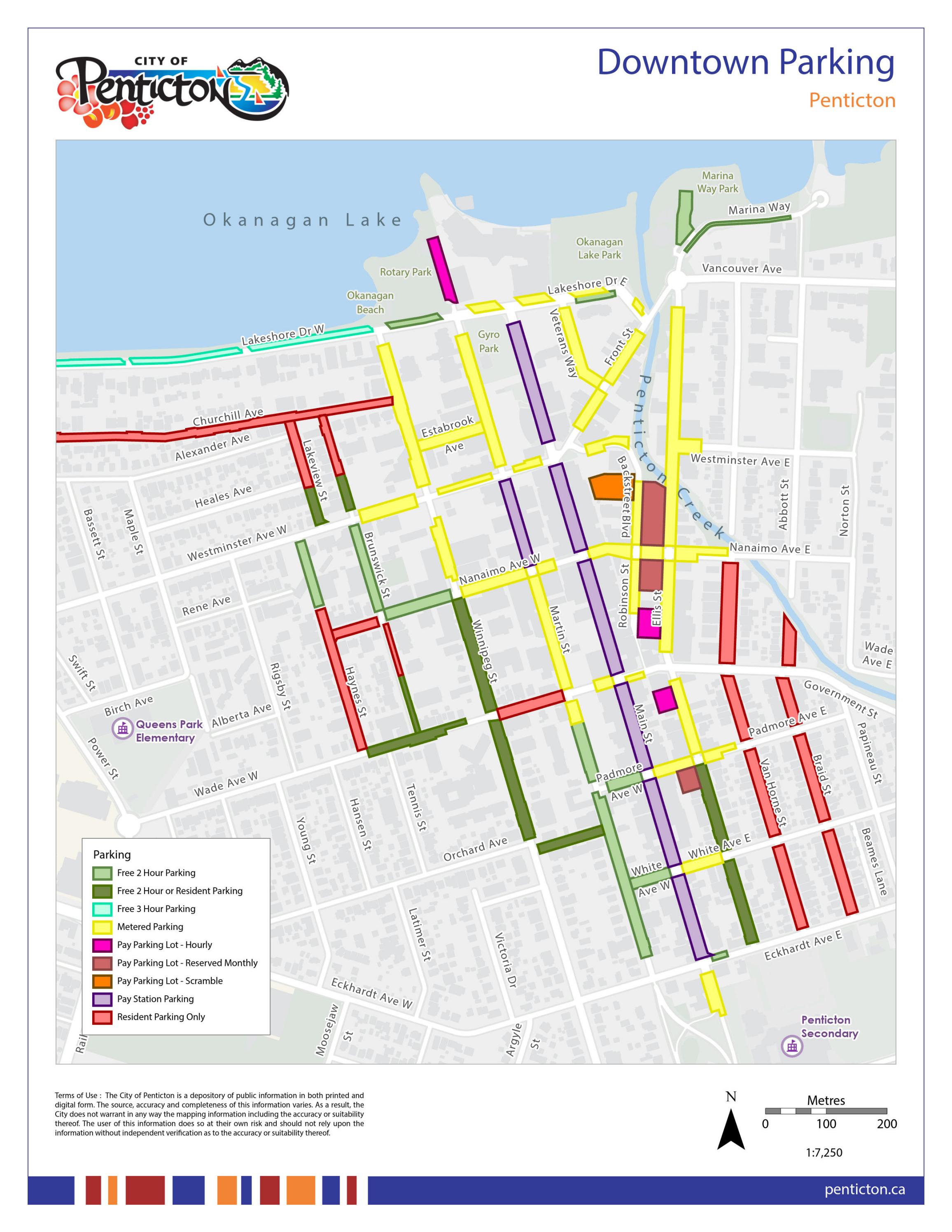 Penticton Downtown Street Parking Zone Map by cityofpenticton - Issuu