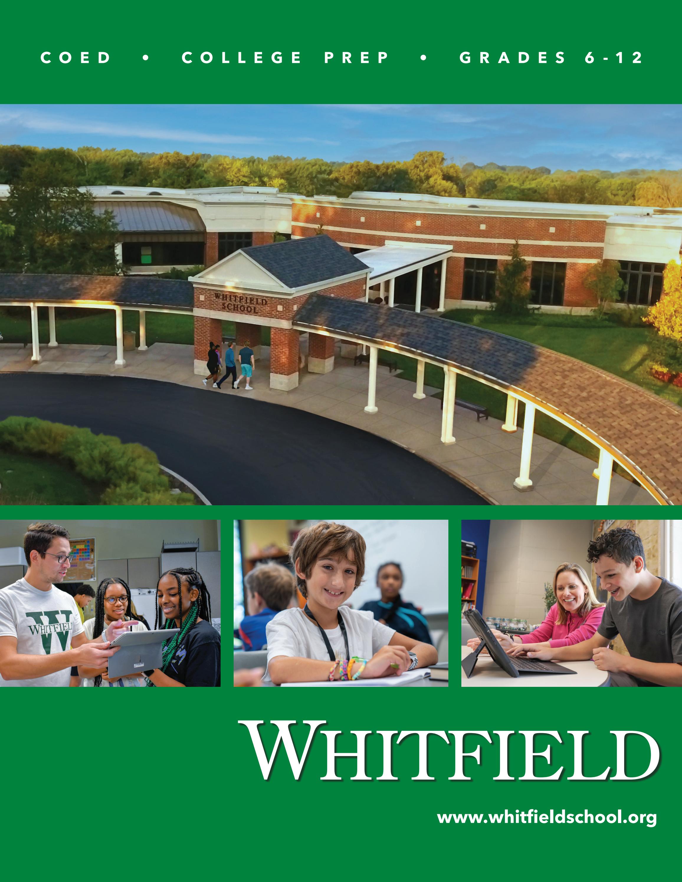 Whitfield Viewbook 2023-2024 by whitfieldschool - Issuu