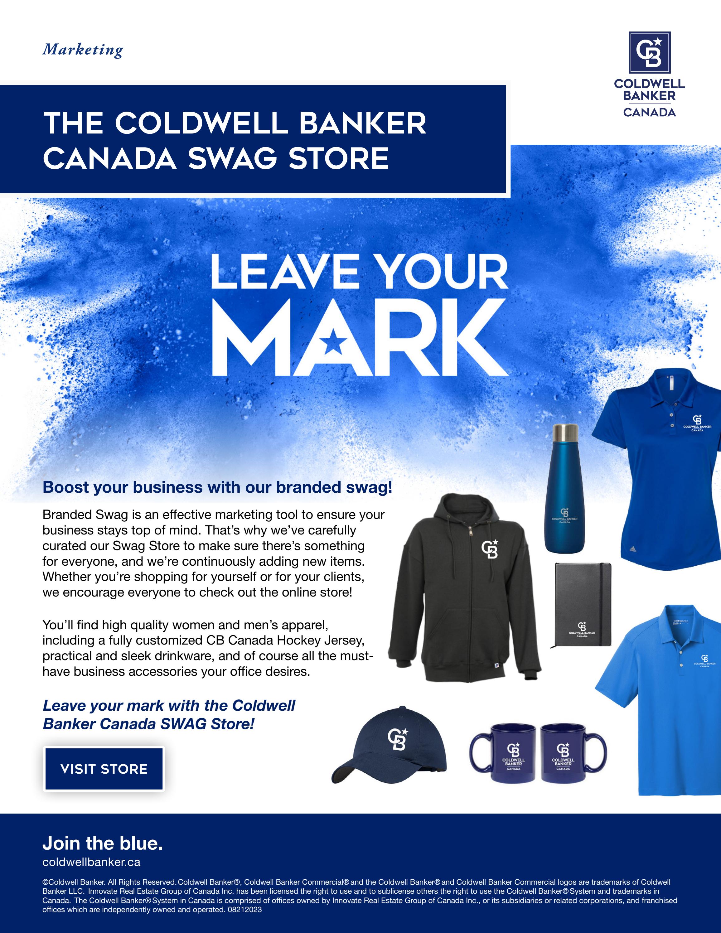 CB Canada Swag Store by Coldwell Banker Canada - Issuu