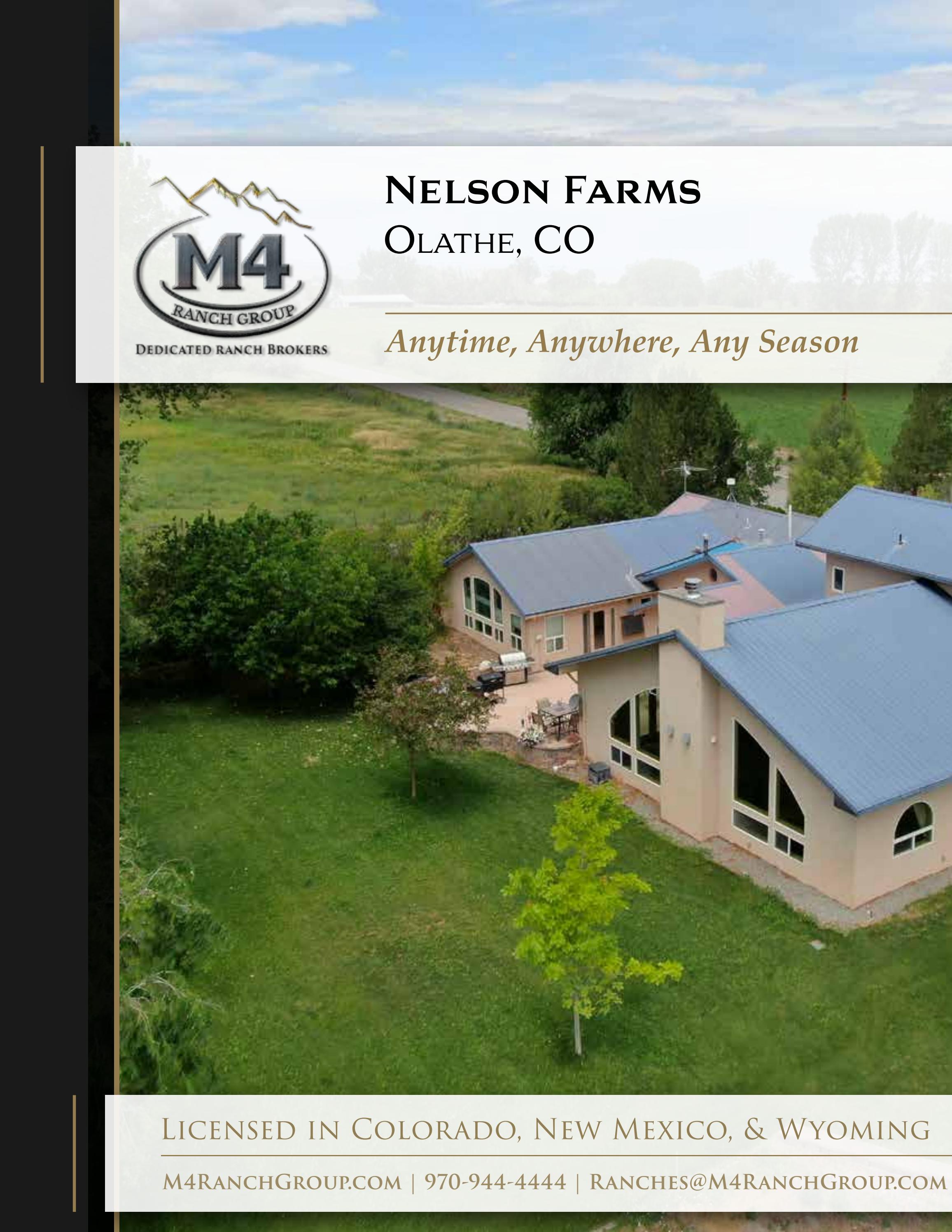 Nelson Farms by M4 Ranch Group - Issuu