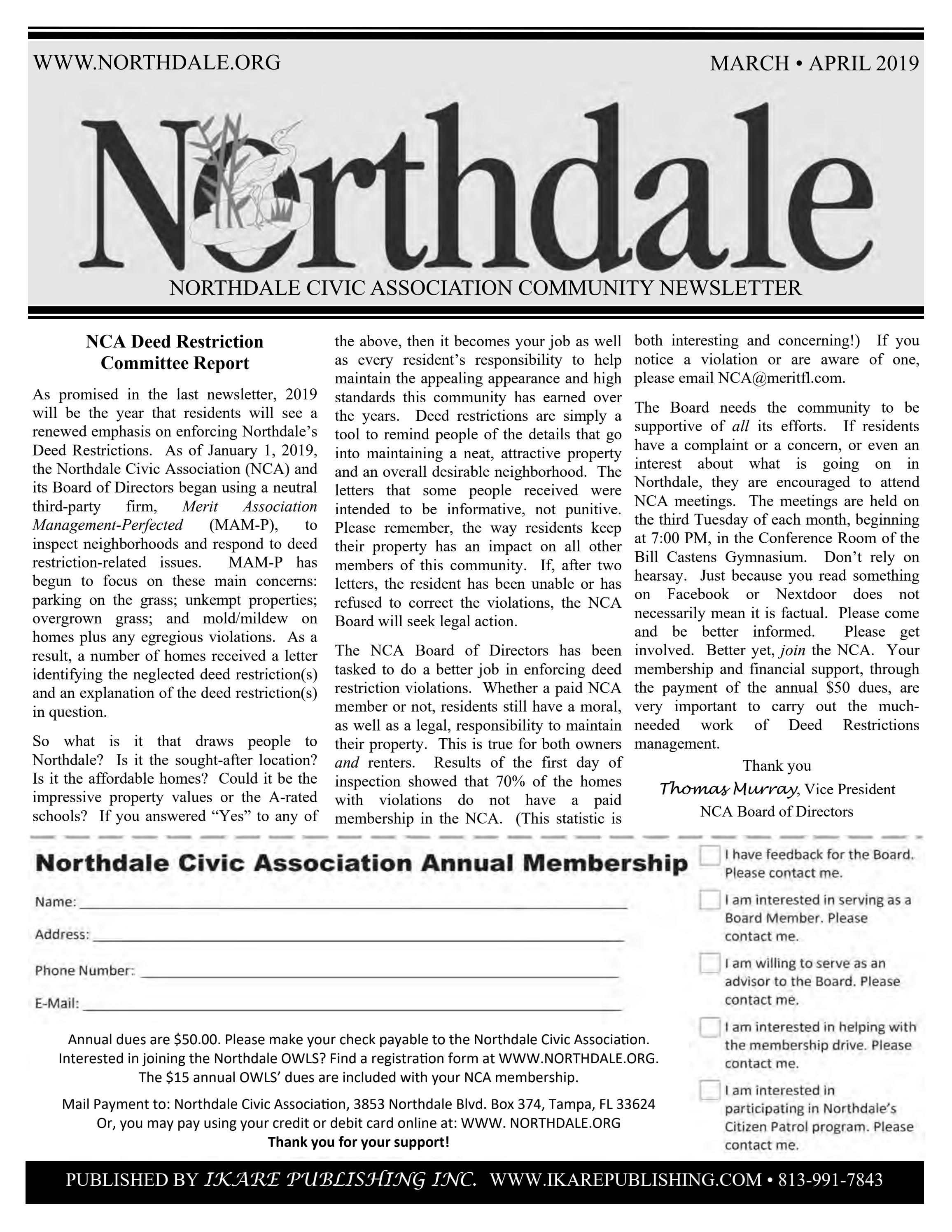 2019 Issue 2 by Northdale Civic Association - Issuu