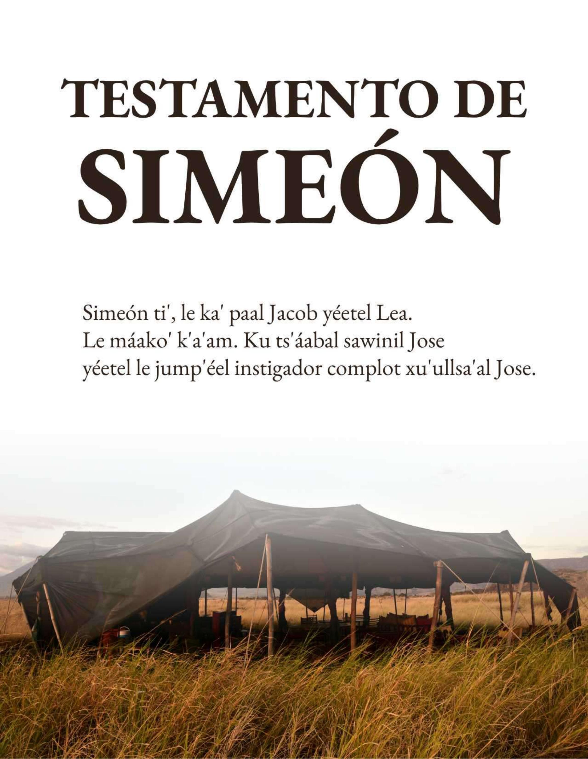 Yucatec Maya - Testament of Simeon by Filipino Tracts and Literature ...