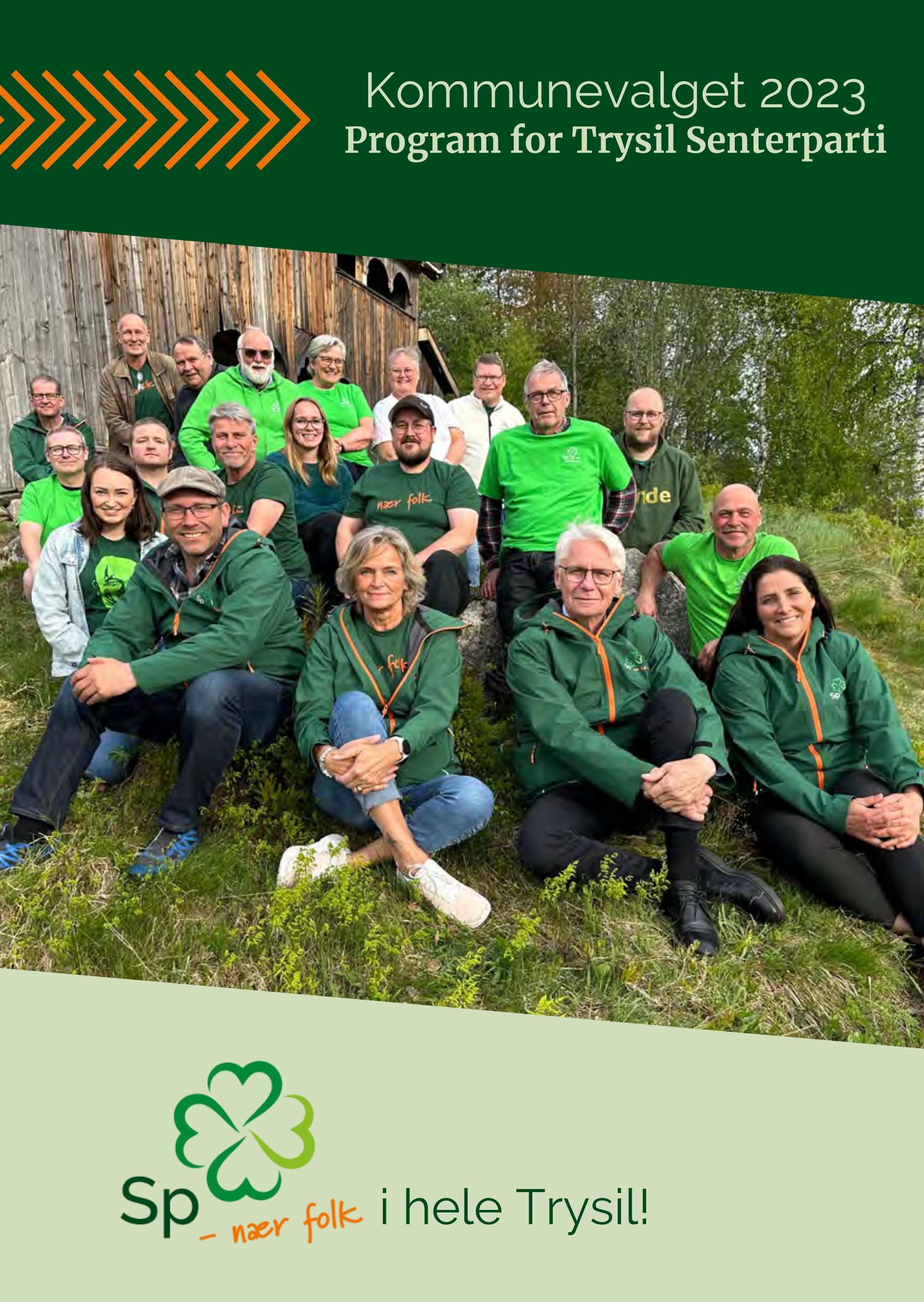 Trysil Senterparti valgprogram by Amedia Kreativ - Issuu