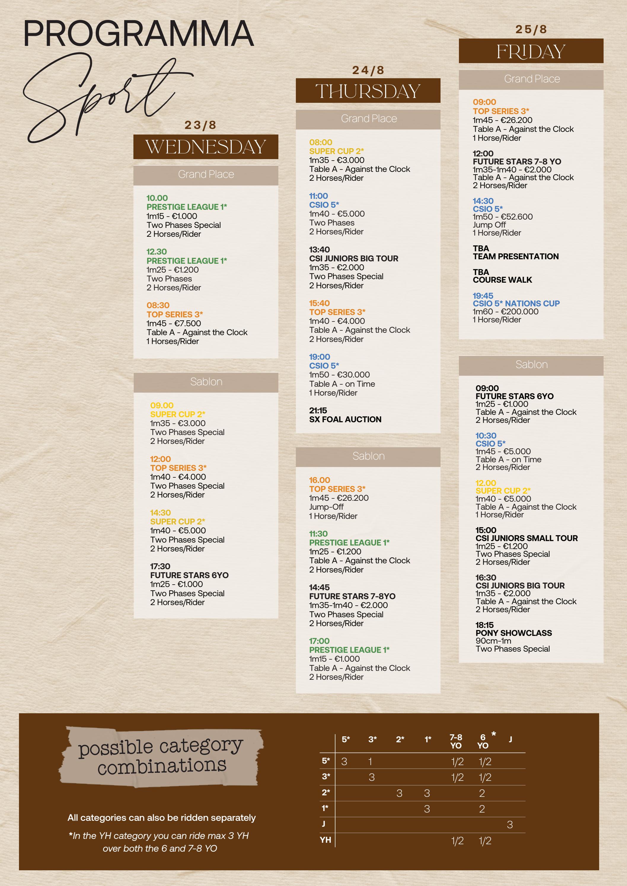 Sports Program 2023 BSM Updated by Stephex - Issuu