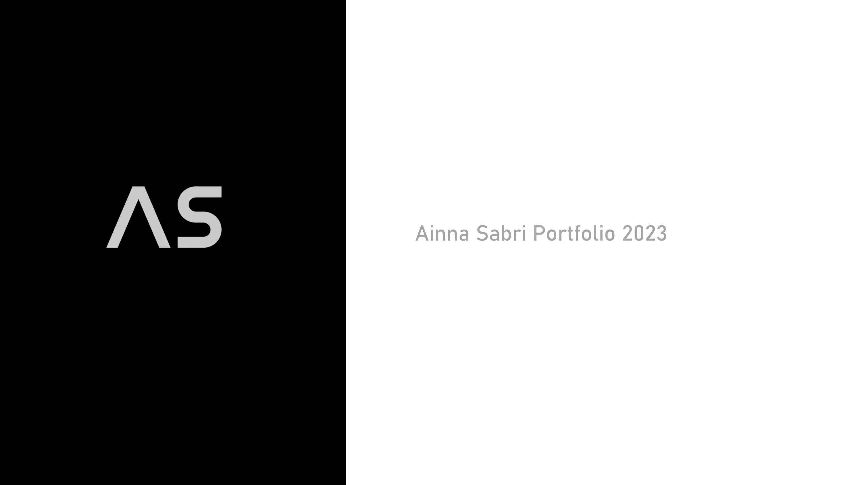 AINNA SABRI PORTFOLIO by Ainna Sabri - Issuu