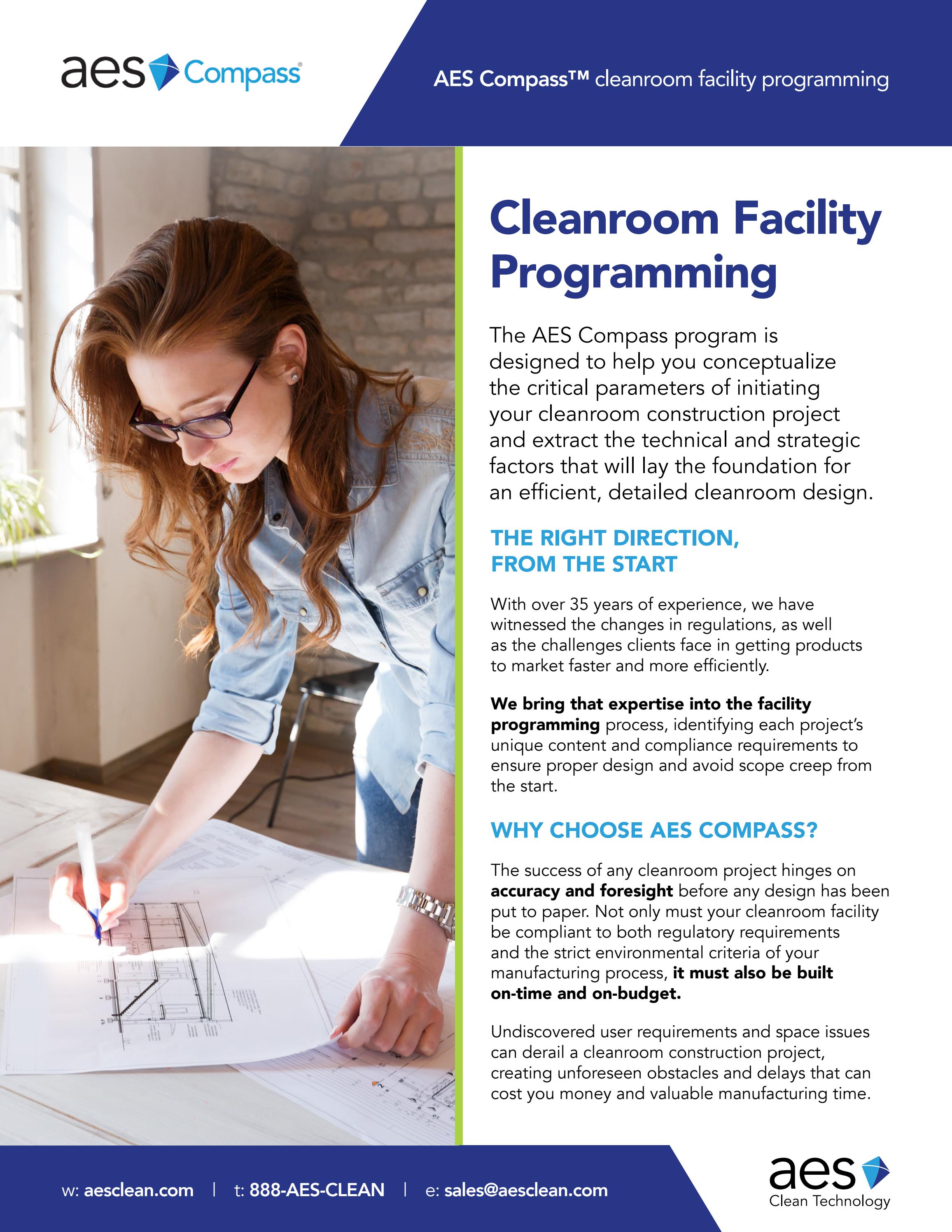 AES Compass - Cleanroom Facility Programming by AES Clean Technology ...