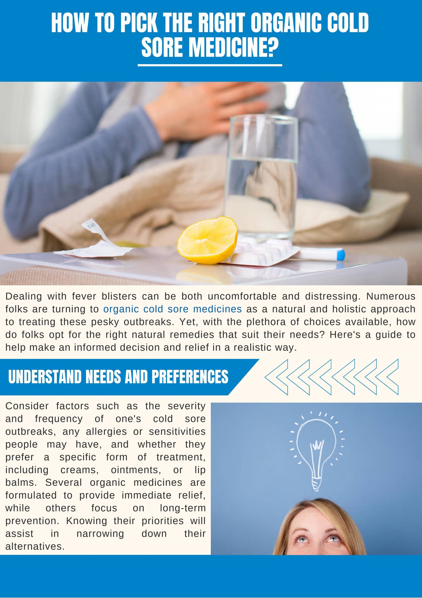 How to Pick the Right Organic Cold Sore Medicine? by AZZURX - Issuu