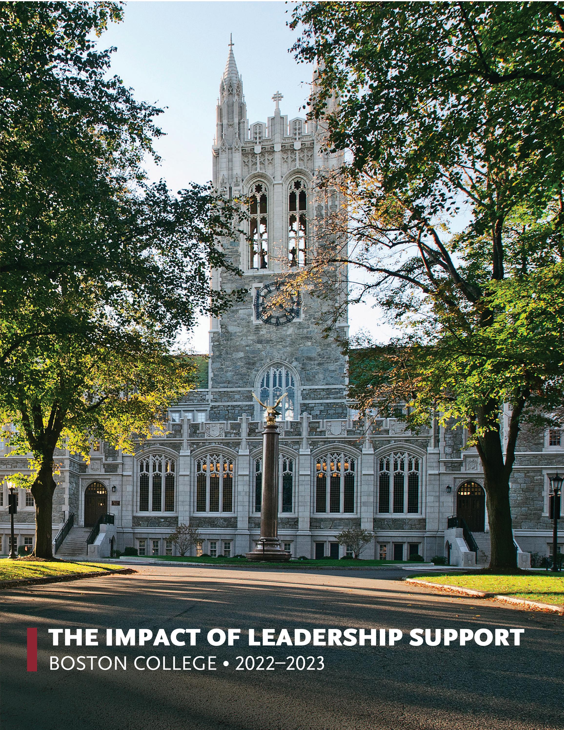 Gasson Leadership Report by Boston College - Issuu