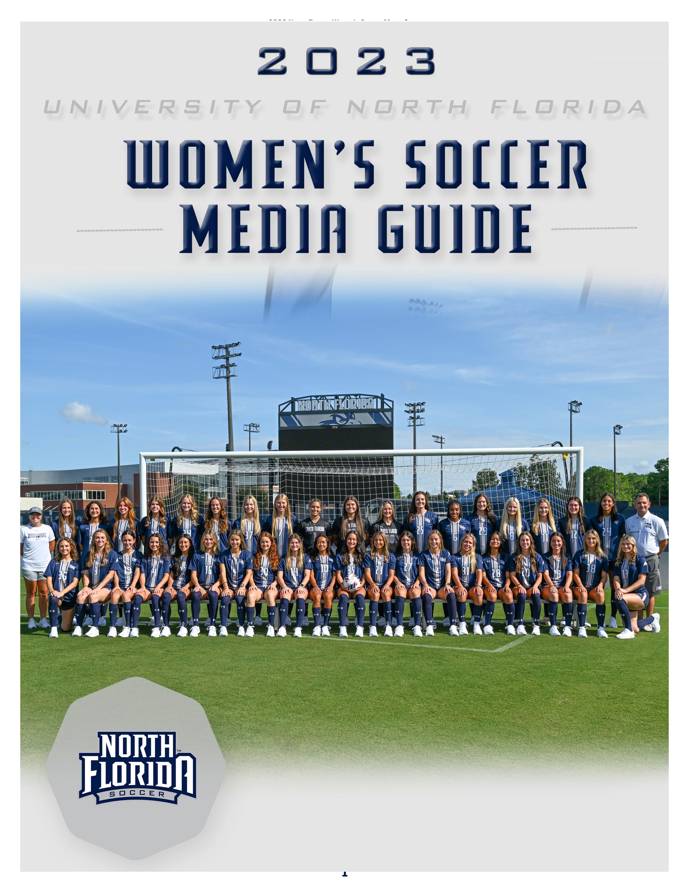 UNF Women's Soccer Media Guide - 2023 by University of North Florida ...