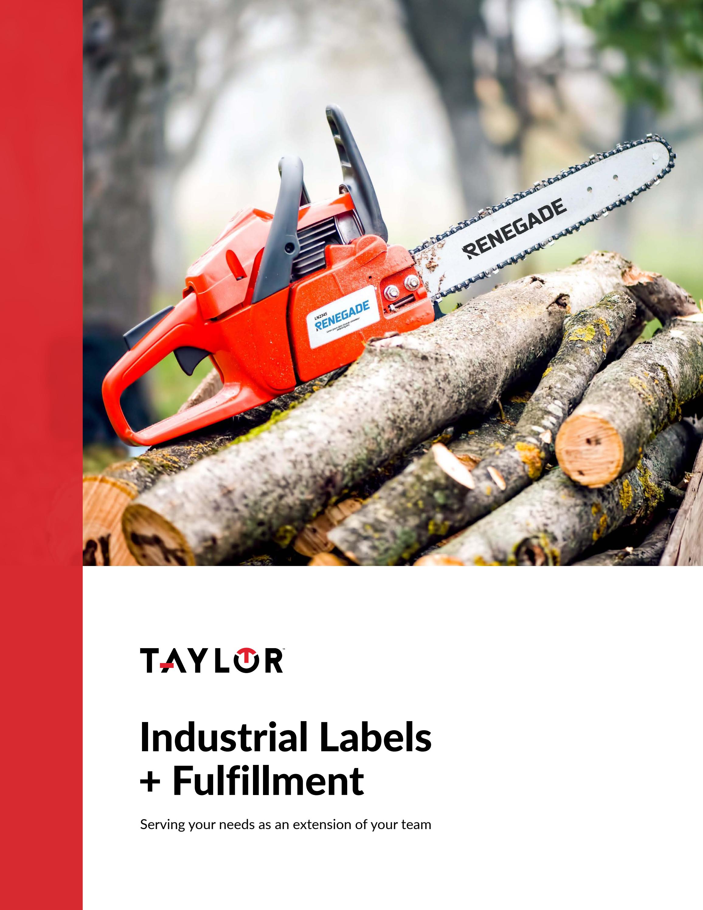 Industrial Labels and Fulfillment Brochure by Taylor - Issuu