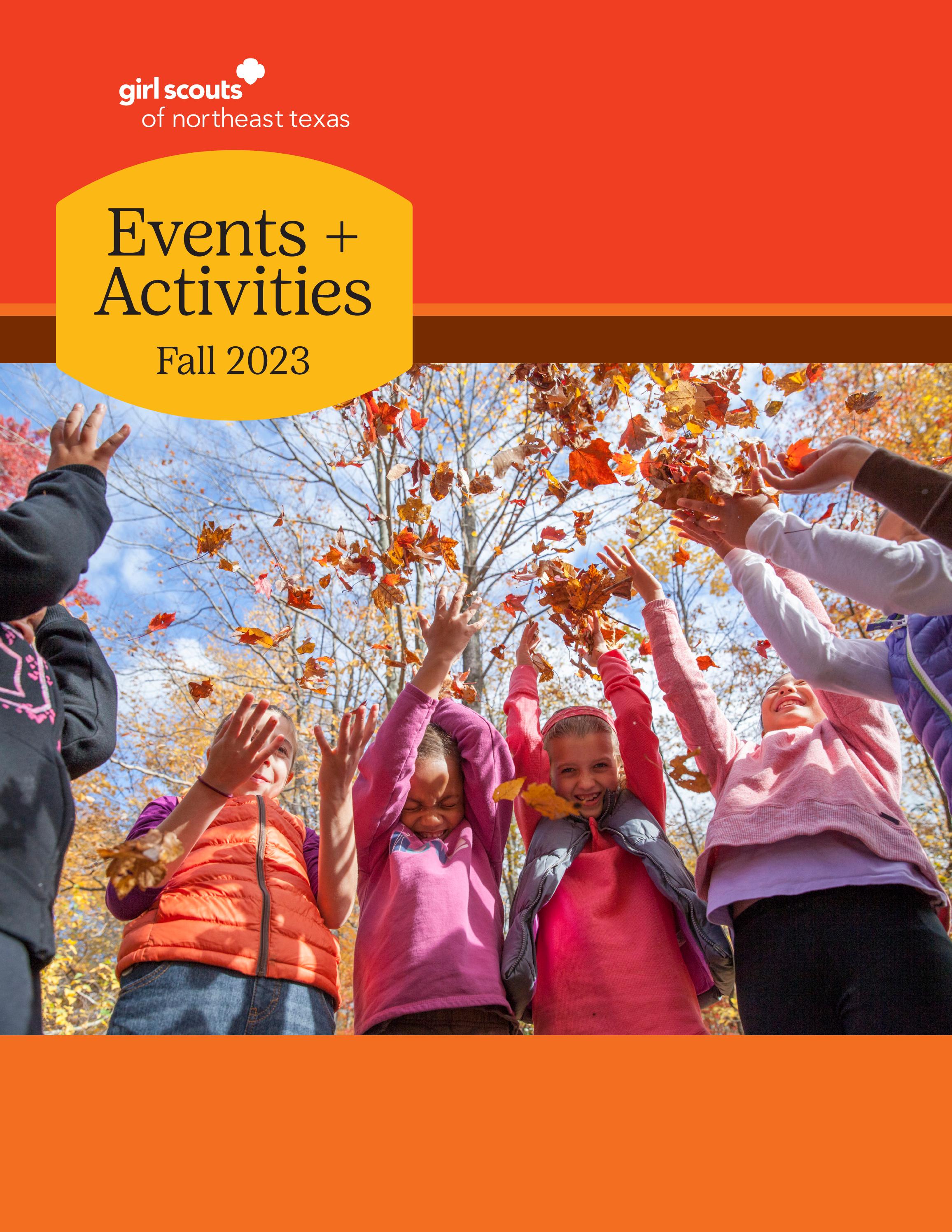 GSNETX Events + Activities: Fall 2023 by Girl Scouts of Northeast Texas ...