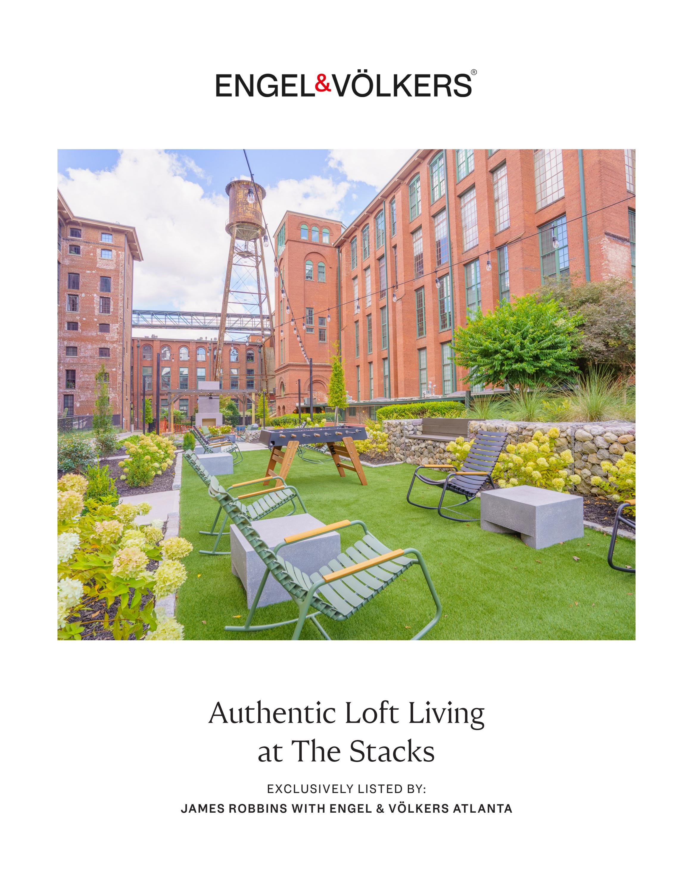 Authentic Loft Living at The Stacks | James Robbins, Engel & Völkers ...