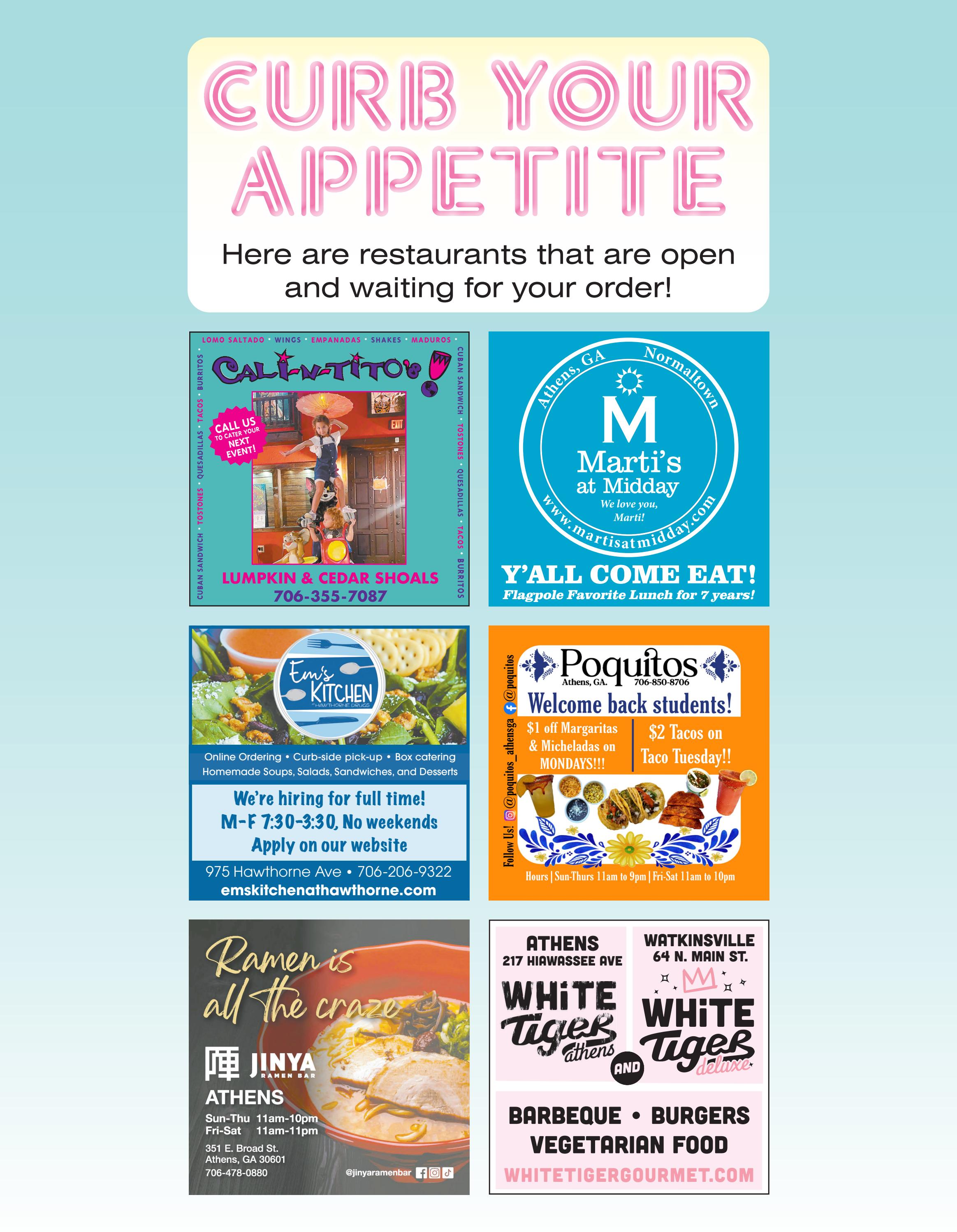 Curb Your Appetite 08-23-23 by Flagpole Magazine - Issuu