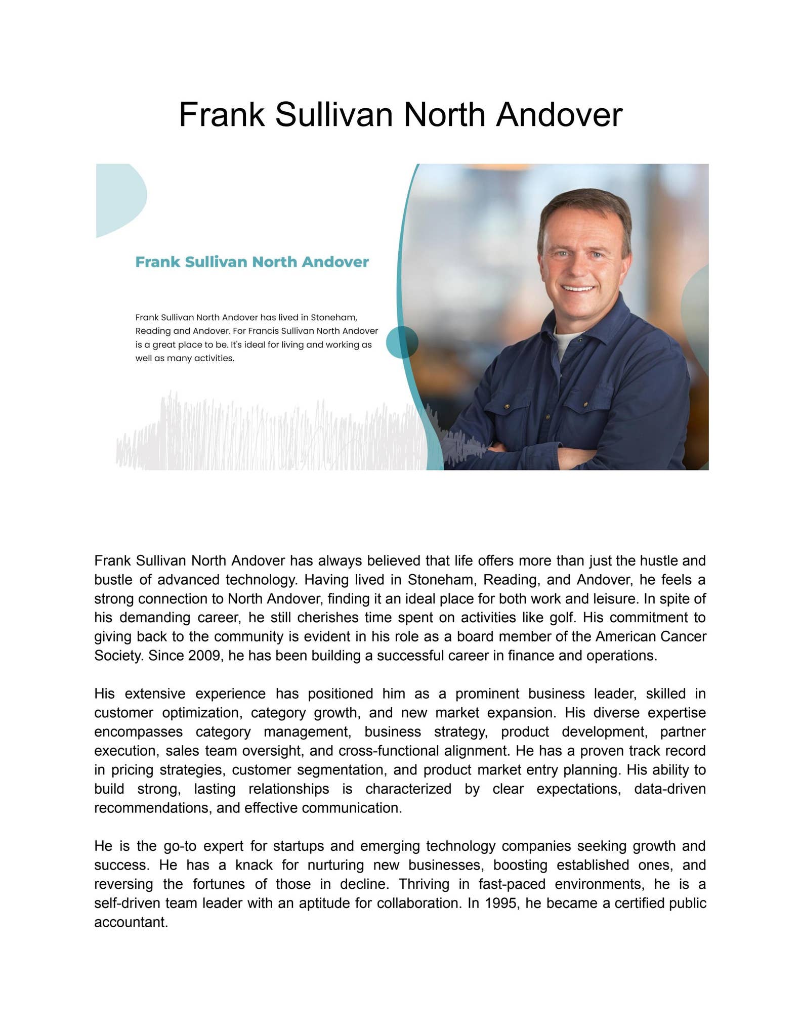 Frank Sullivan North Andover by Frank Sullivan North Andover - Issuu