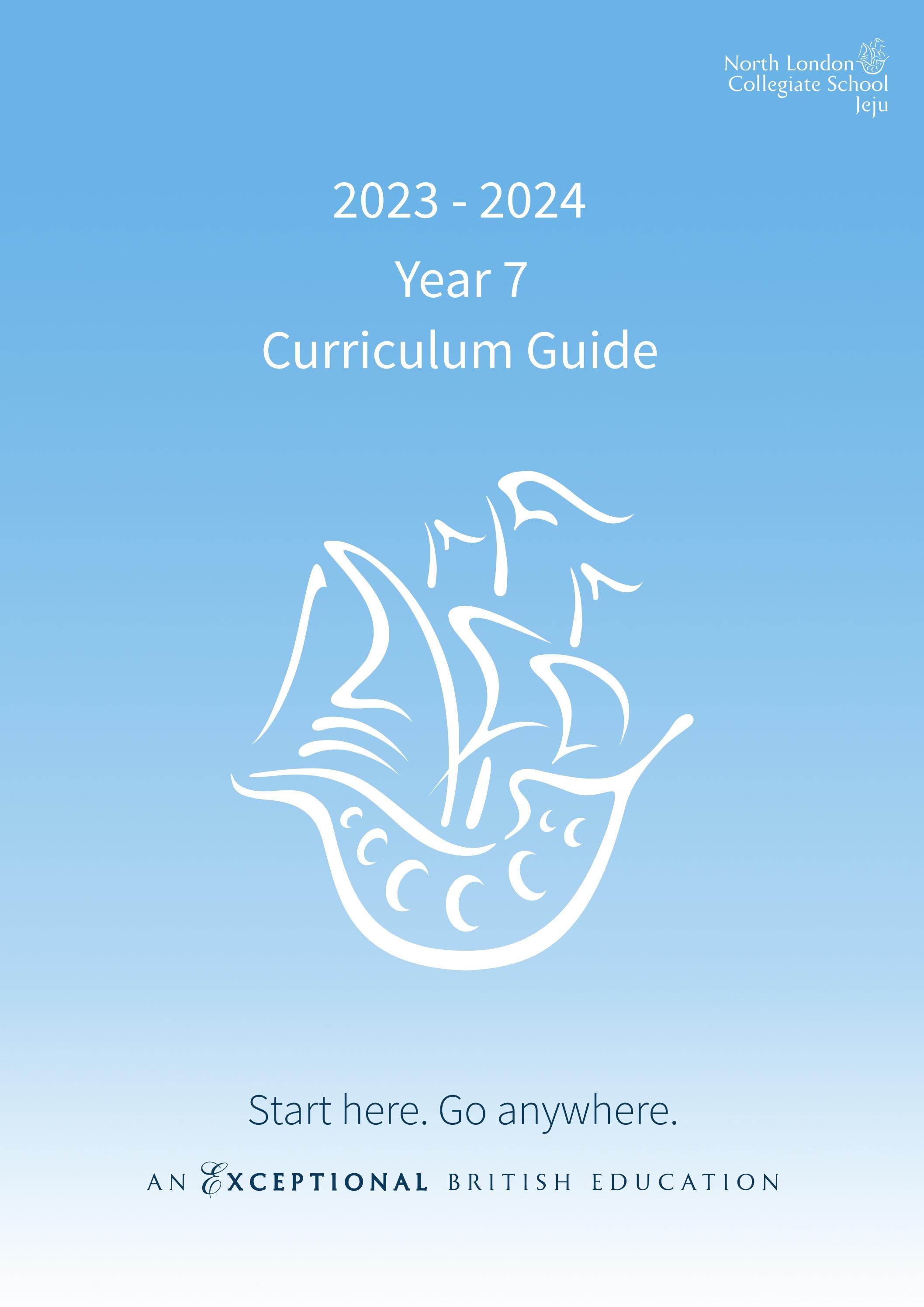 2023 - 24 Curriculum Guide Year 7 (Chinese) by North London Collegiate ...